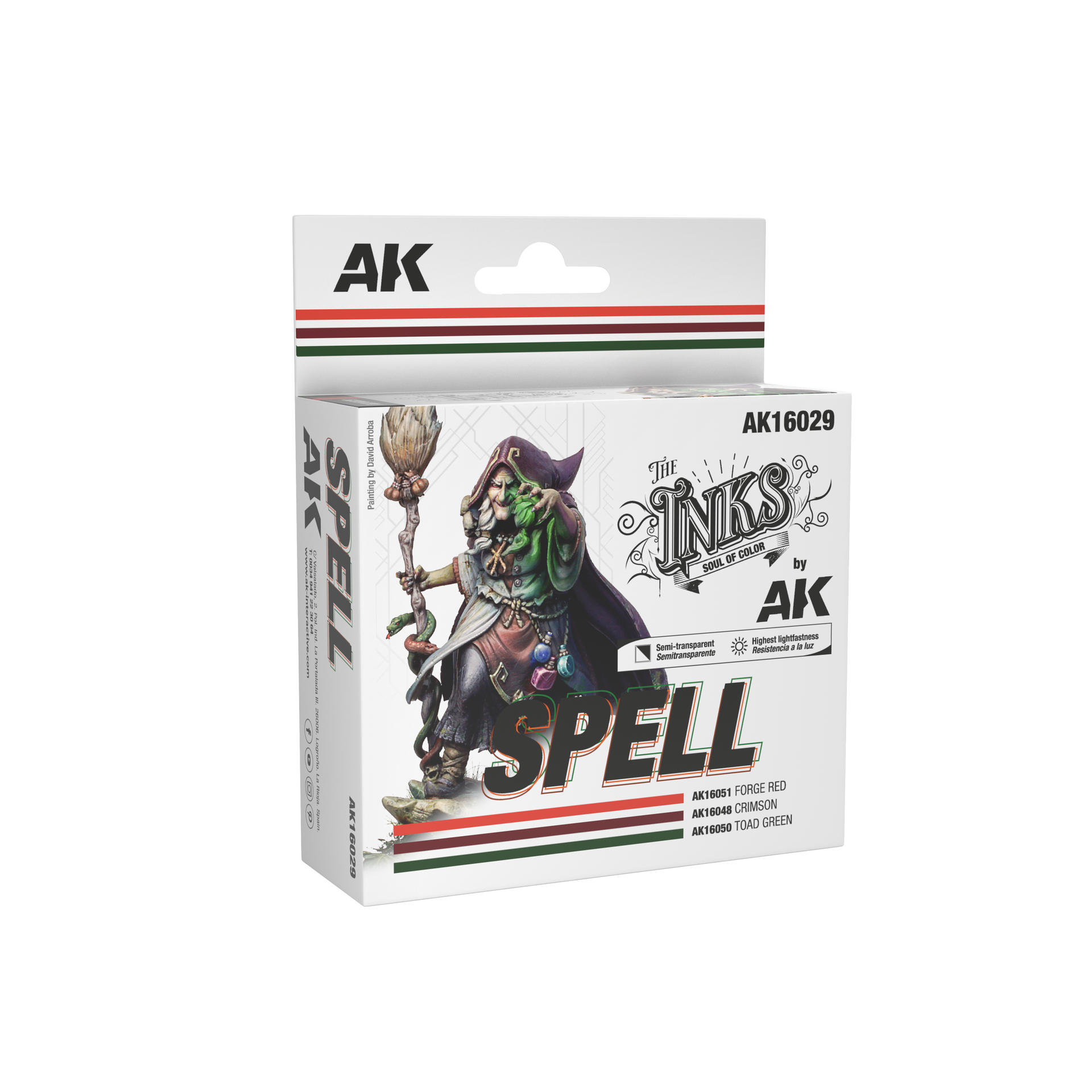 AK Interactive The INKS Sets Spell - Set of 3 Jars (Inks) – Kingdom of ...