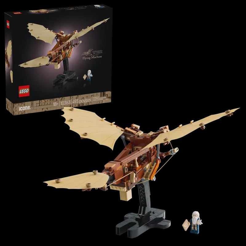 Leonardo da Vinci's Flying Machine (10363) – Kingdom of the Titans