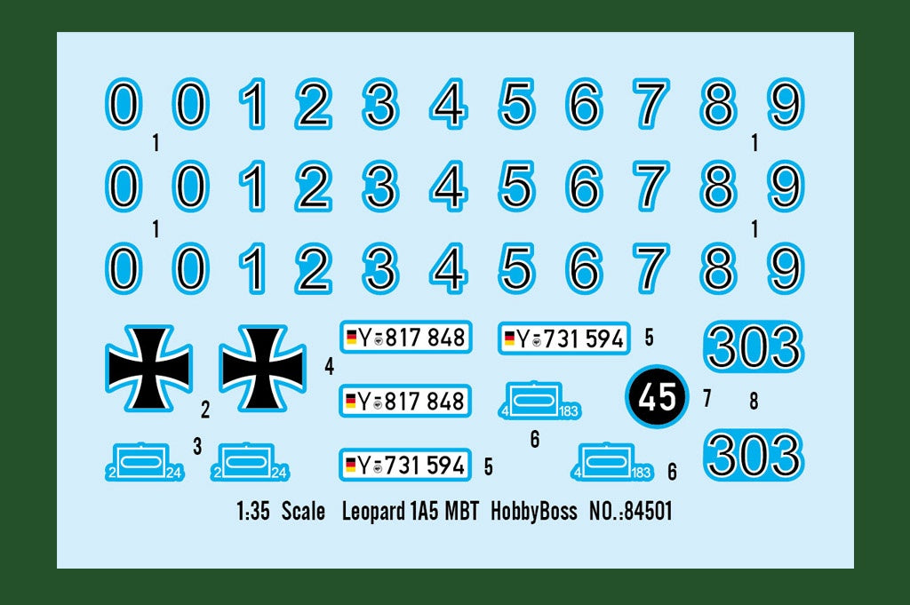 Hobby Boss 1/35 Leopard 1A5 MBT – Kingdom of the Titans