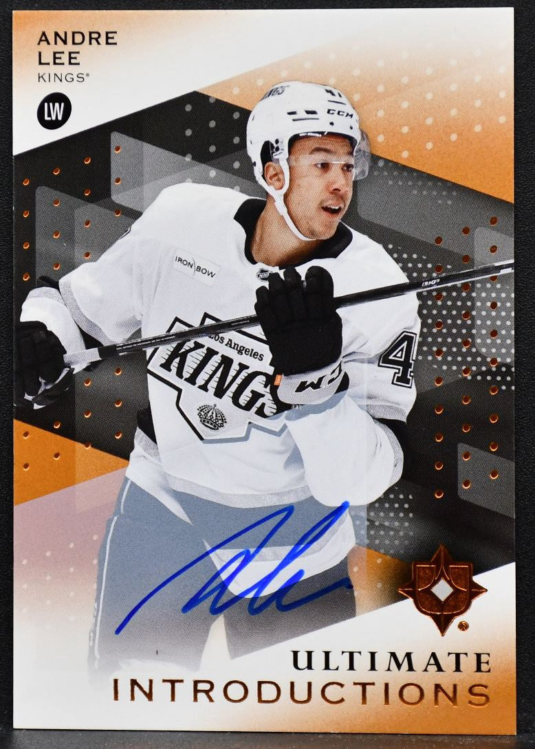 2024-25 UD Ultimate Collection Introductions Auto Andre Lee UI-AL RC A ...