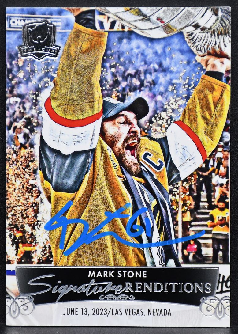 2024-25 UD The Cup Signature Renditions Mark Stone SR-MS Auto – Kingdom ...
