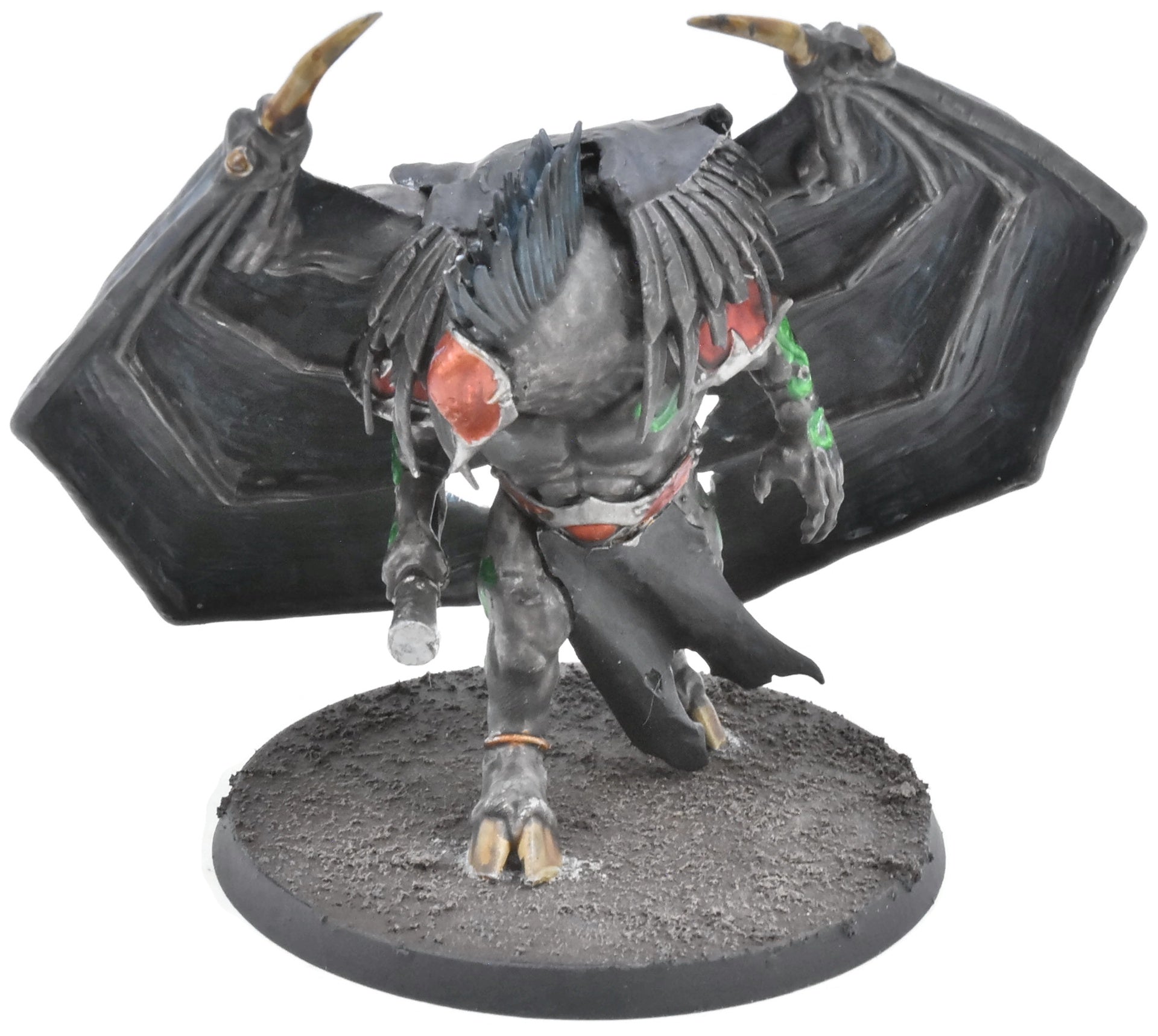 SLAVES TO DARKNESS Daemon Prince #1 CONVERTED Warhammer Sigmar 6613 ...