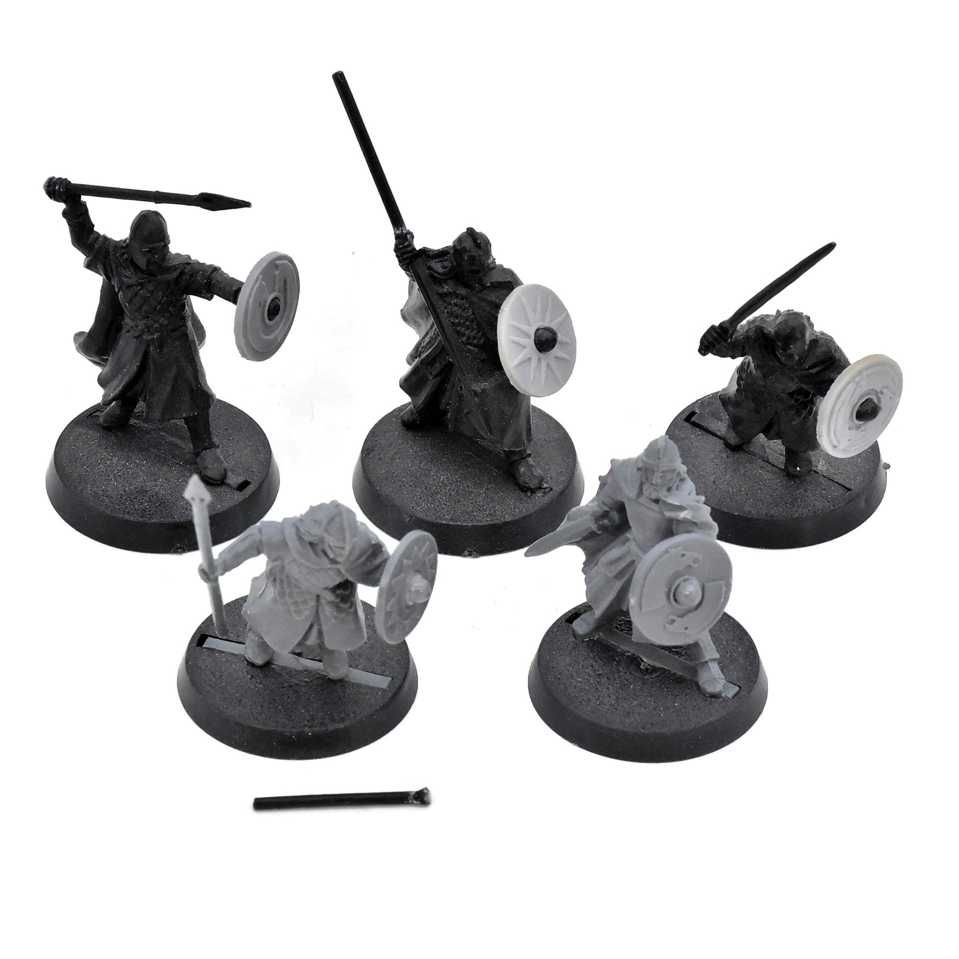 LOTR 5 Warrior Of Rohan #1 Middle Earth Strategy Battle Game 7769 ...