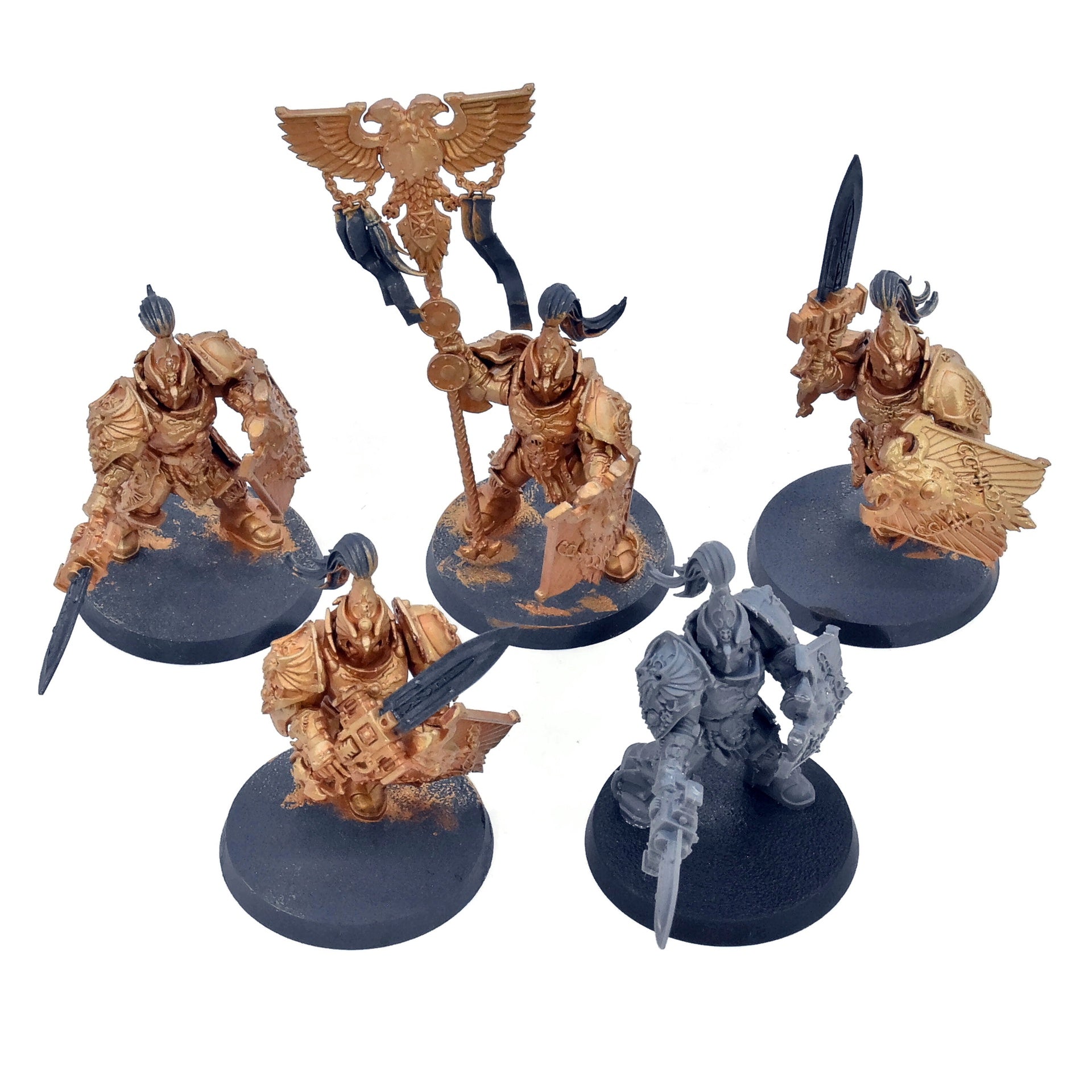 ADEPTUS CUSTODES 5 Custodian Guard Squad #2 Warhammer 40K 8353 ...