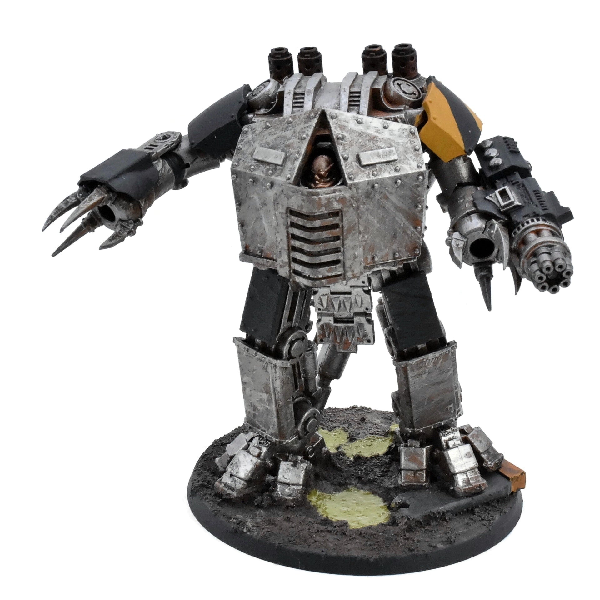 TRAITOR LEGION Dreadnought #1 CONVERTED WELL PAINTED Orks 9565 ...