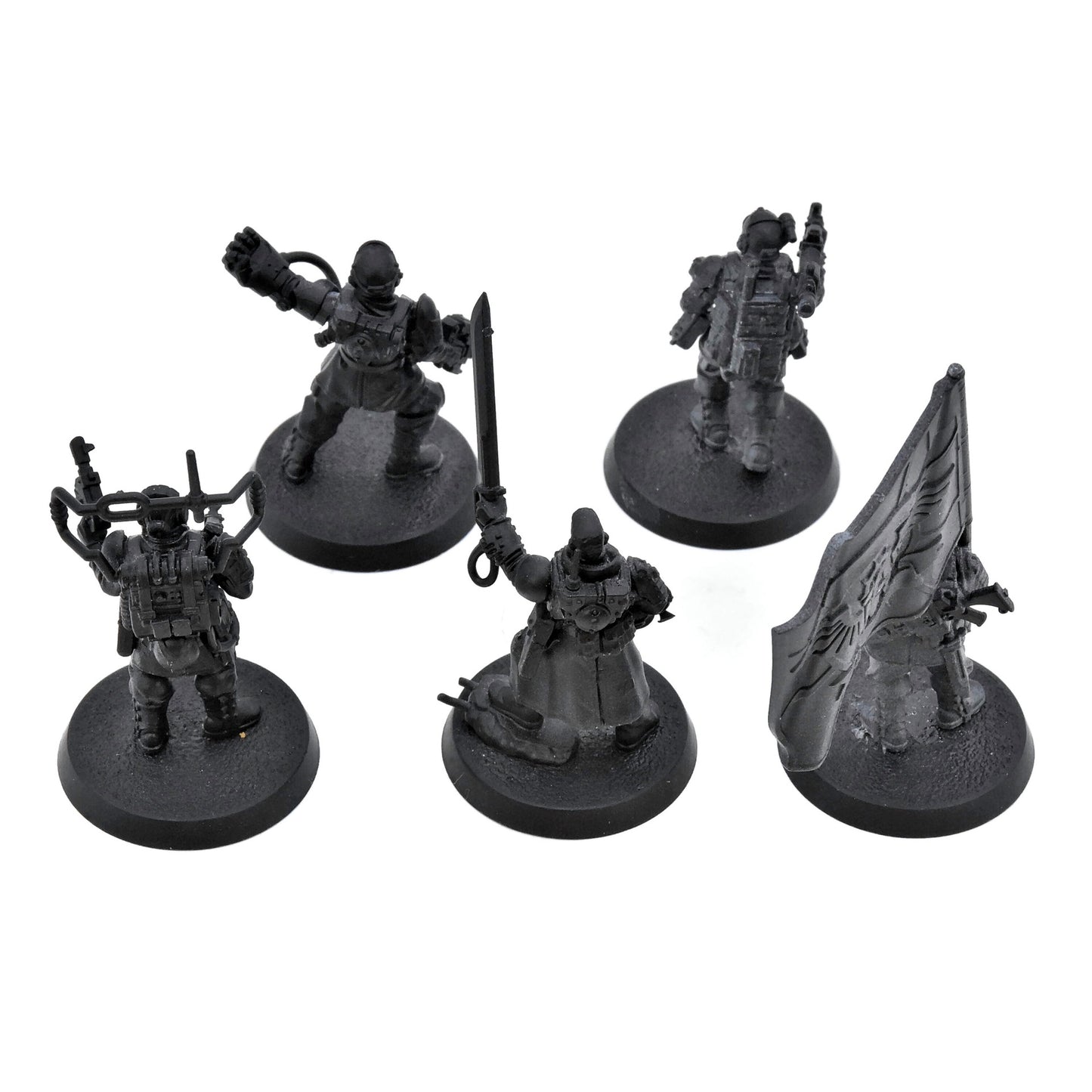 ASTRA MILITARUM 5 Cadian Command Squad #1 Warhammer 40K 9619 – Kingdom ...