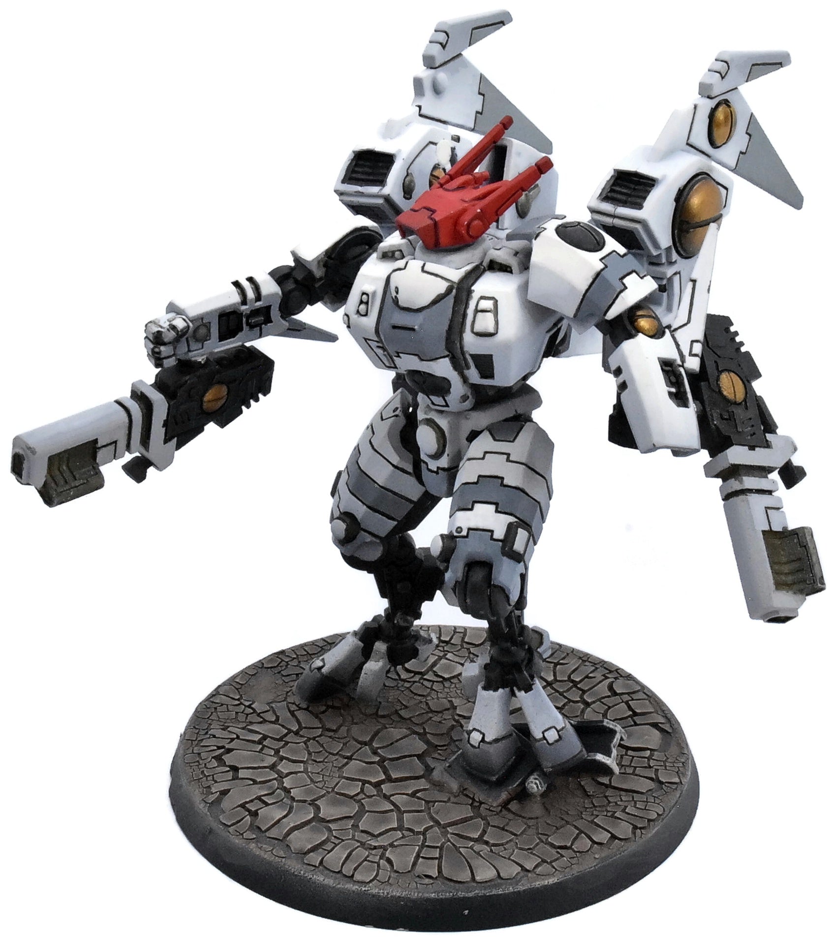 TAU EMPIRE Commander #1 WELL PAINTED Warhammer 40K 7681 – Kingdom of ...