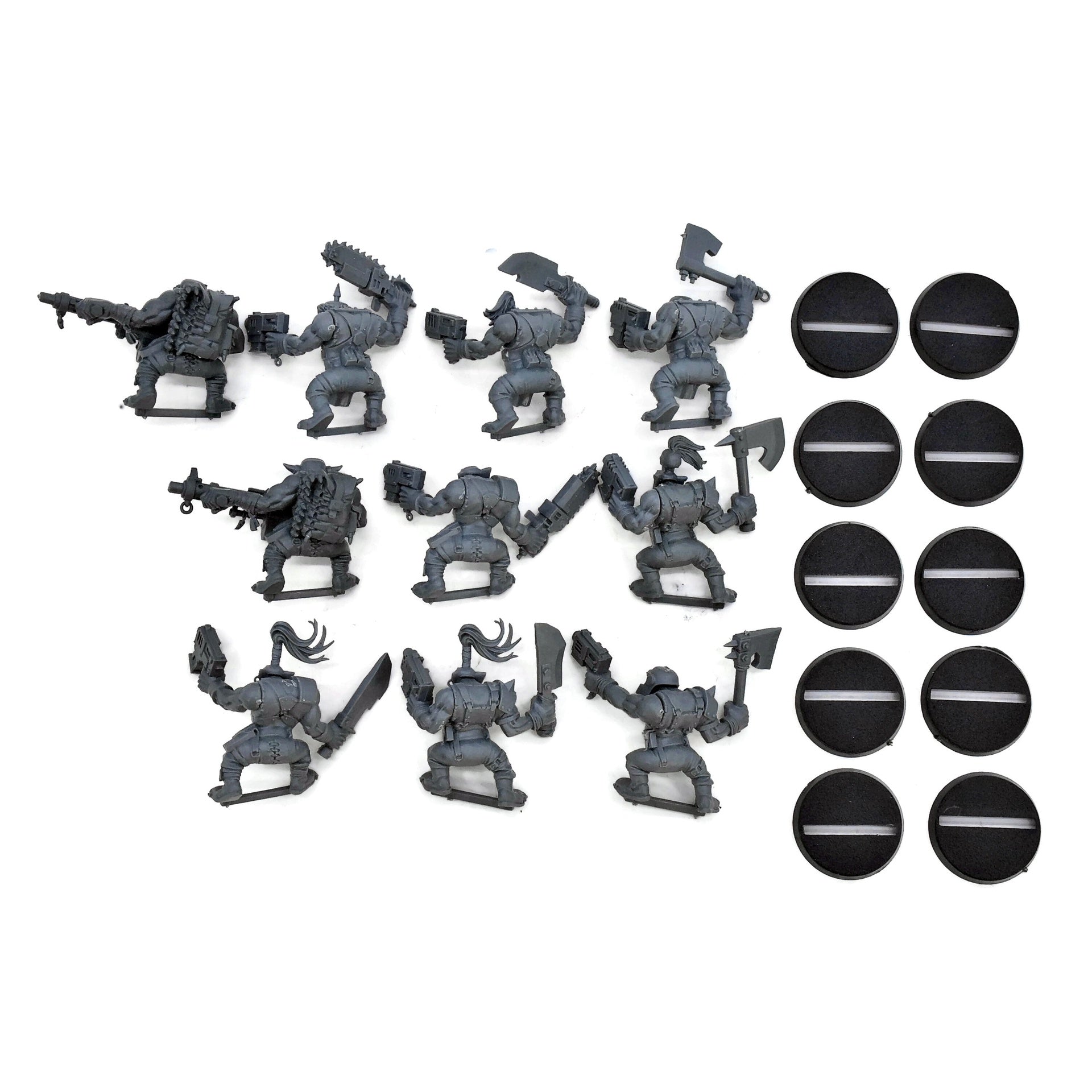 ORKS 10 Ork Boyz #2 Warhammer 40K 9800 – Kingdom of the Titans