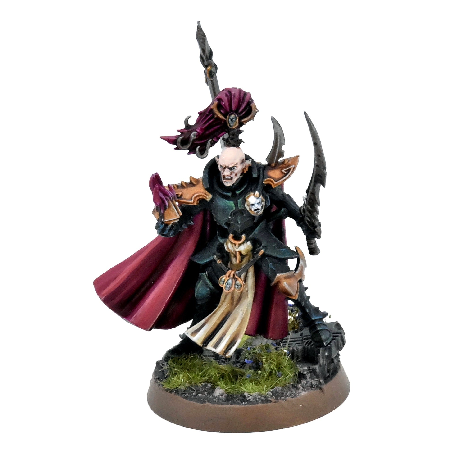 DRUKHARI Archon #1 COMMISSION PRO PAINTED Warhammer 40K 0547 – Kingdom ...