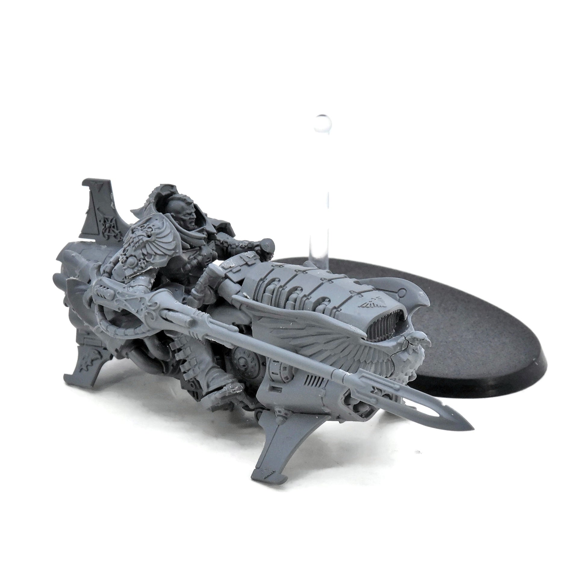 ADEPTUS CUSTODES Shield Captain On Dawneagle Jetbike #1 Warhammer 40K ...