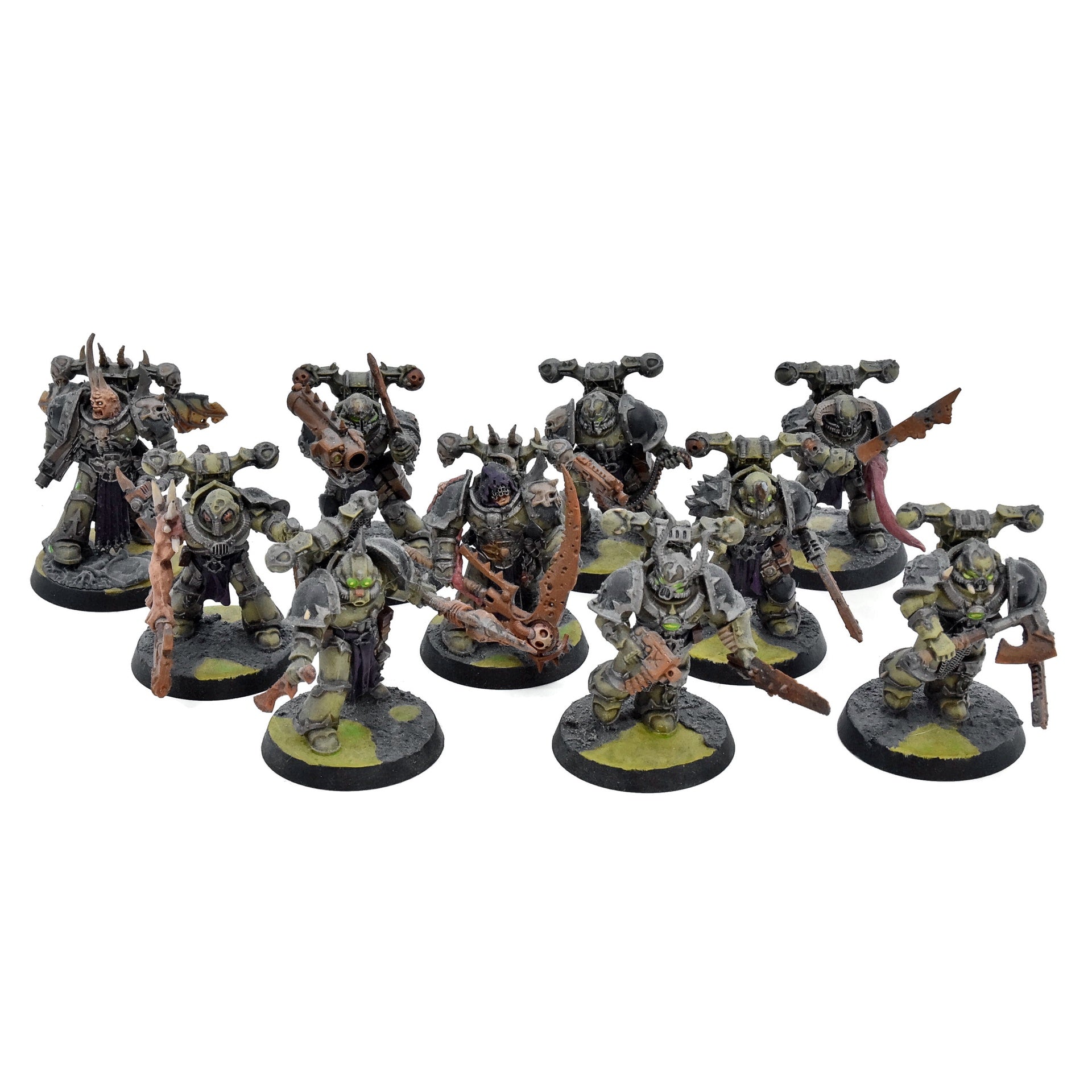 DEATH GUARD 10 Plague Marines #2 Warhammer 40K 7002 – Kingdom of the Titans