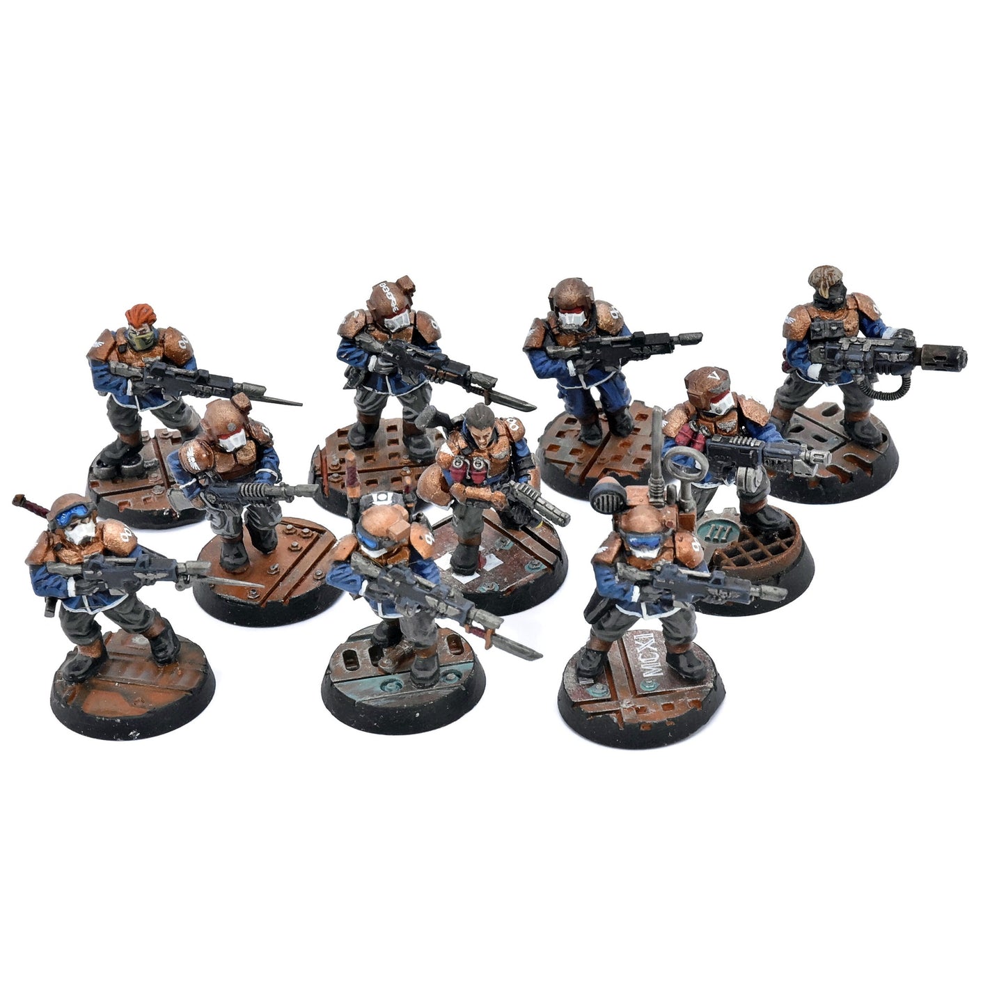 KILL TEAM 10 Imperial Navy Breachers #2 Warhammer 40K 7378 WELL PAINTE ...