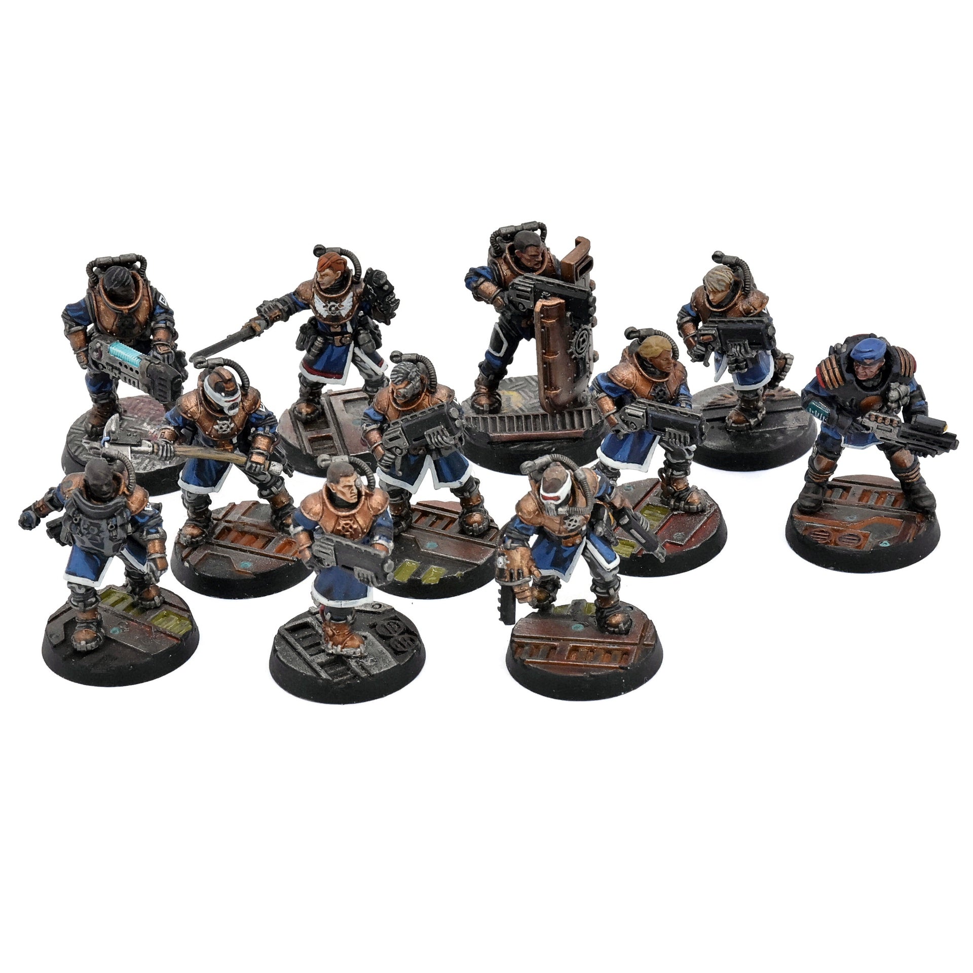 KILL TEAM 11 Imperial Navy Breachers #1 WELL PAINTED Warhammer 40K 748 ...