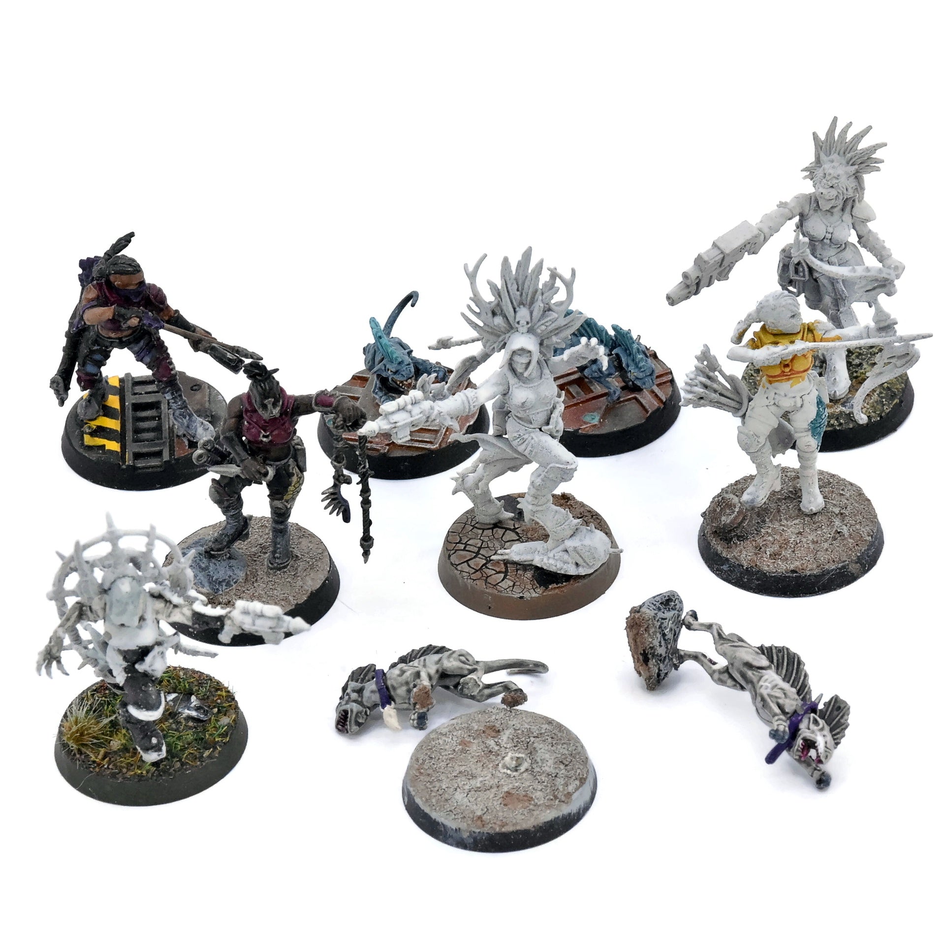 NECROMUNDA Esher Death Maiden And Wyld Runners #1 Warhammer 40K 7569 ...