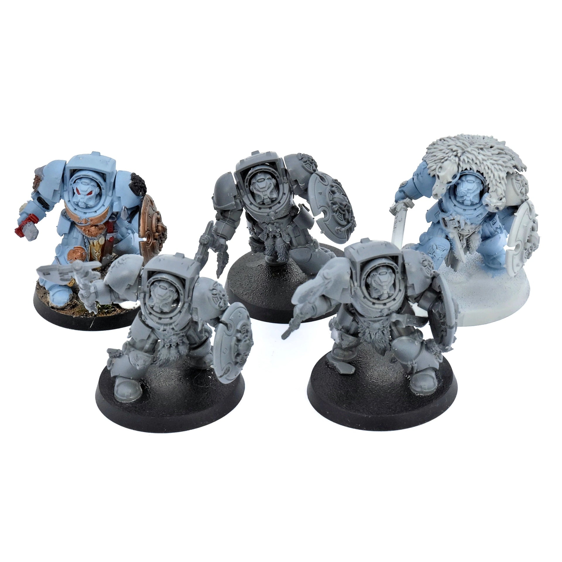 SPACE WOLVES 5 Wolf Guard Terminators #1 Warhammer 40K 8108 – Kingdom ...
