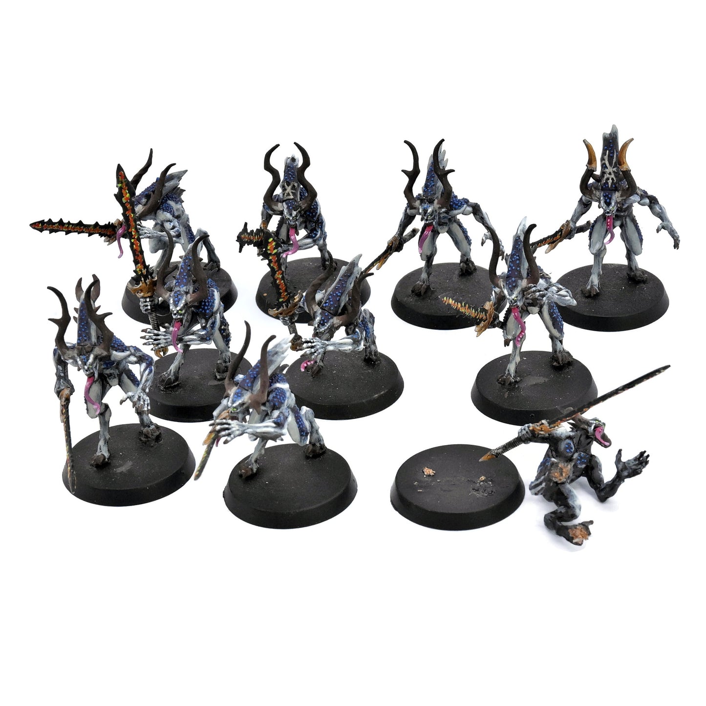 BLADES OF KHORNE 10 Bloodletters Of Khorne #3 Warhammer Sigmar 8306 ...