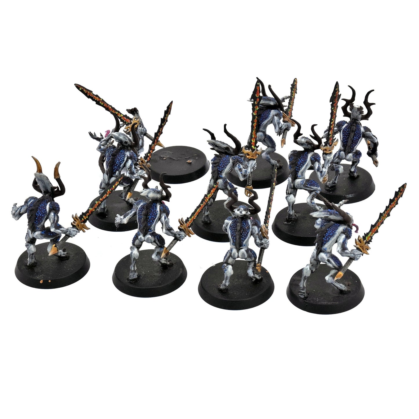 BLADES OF KHORNE 10 Bloodletters Of Khorne #3 Warhammer Sigmar 8306 ...