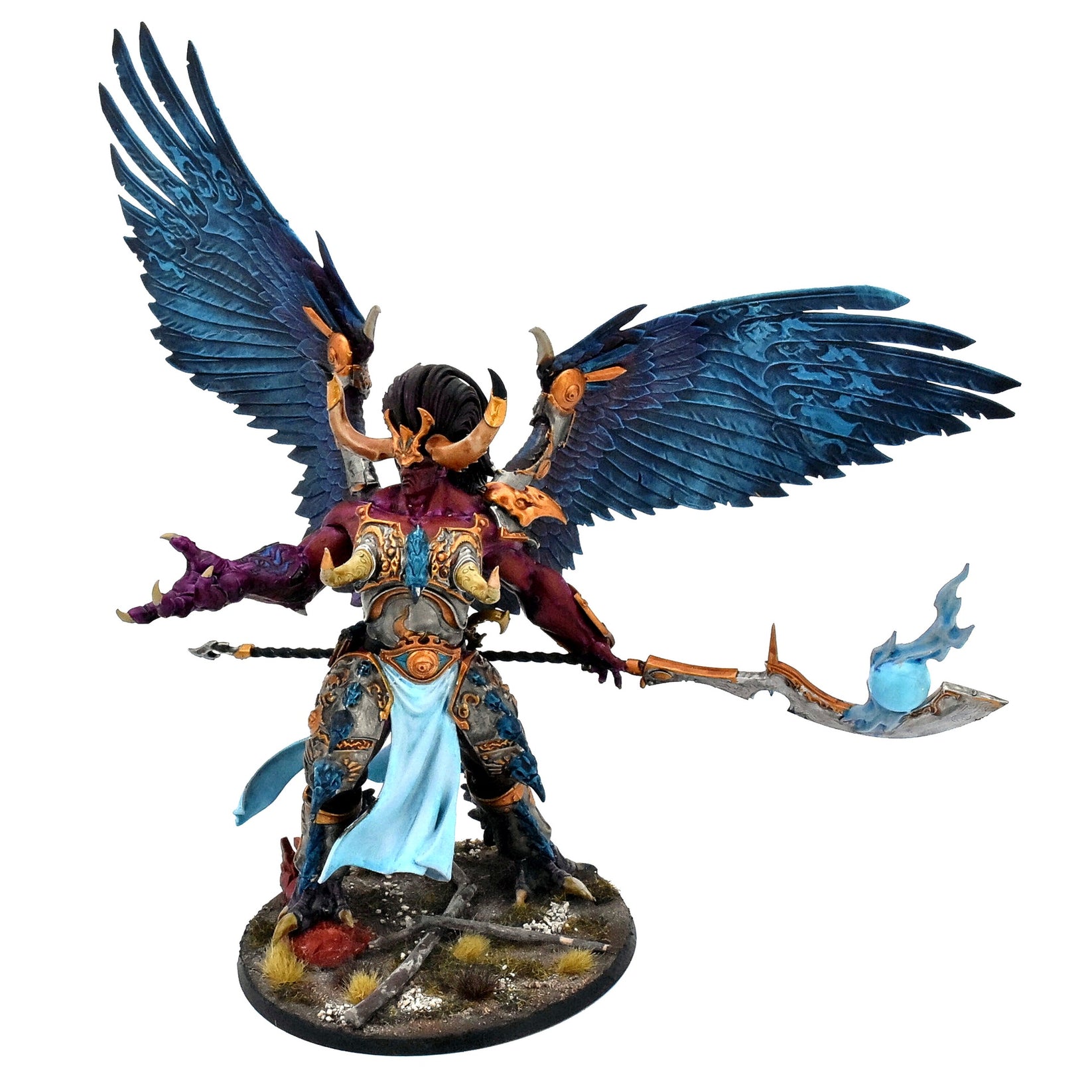 THOUSAND SONS Magnus The Red Primarch Of Tzeentch #1 WELL PAINTED 40K ...