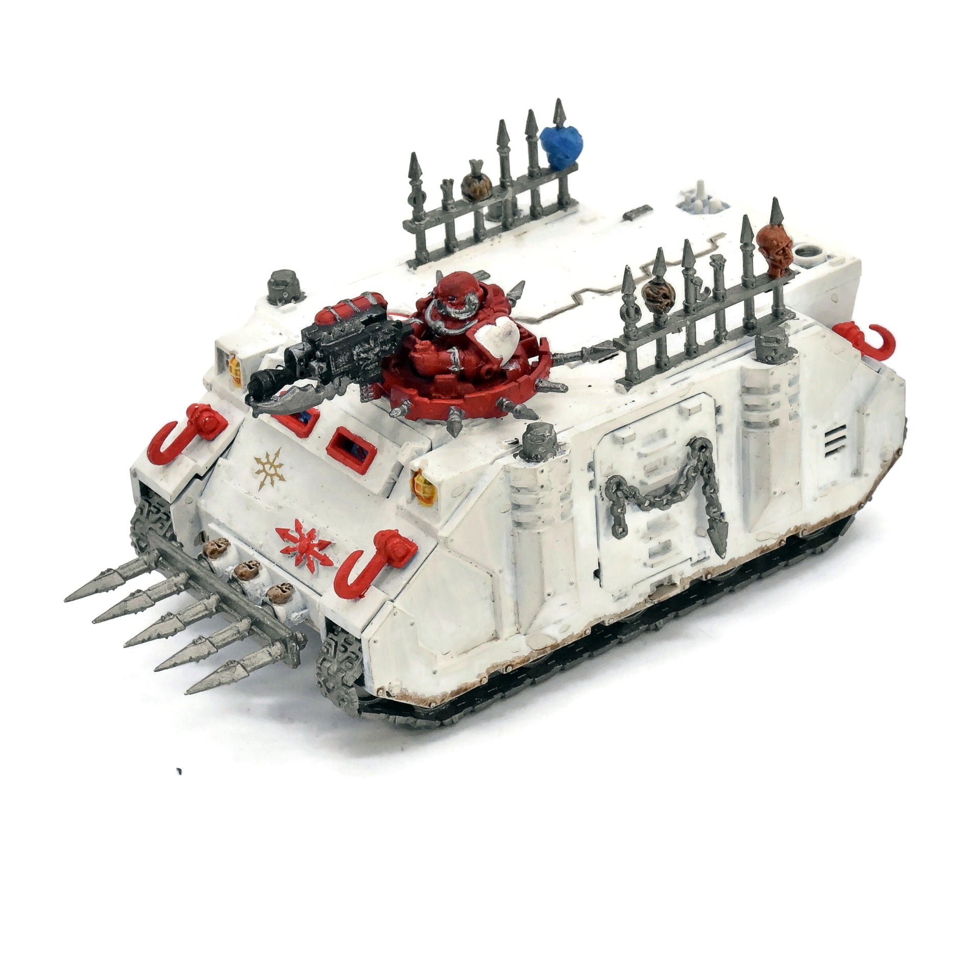 CHAOS SPACE MARINES Rhino Tank #2 Warhammer 40K 9198 Heavy paint ...