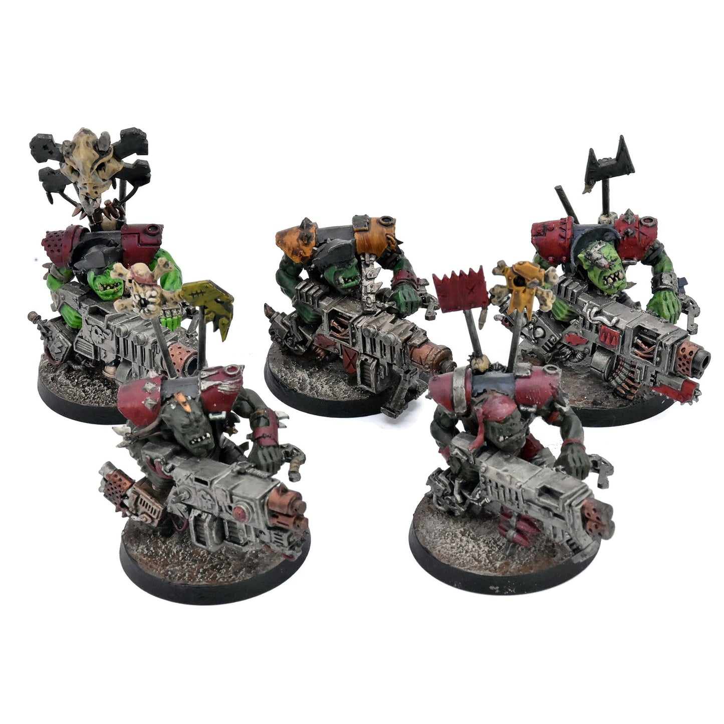 ORKS 5 Ork Flash Gitz #1 WELL PAINTED Warhammer 40K 9303 – Kingdom of ...