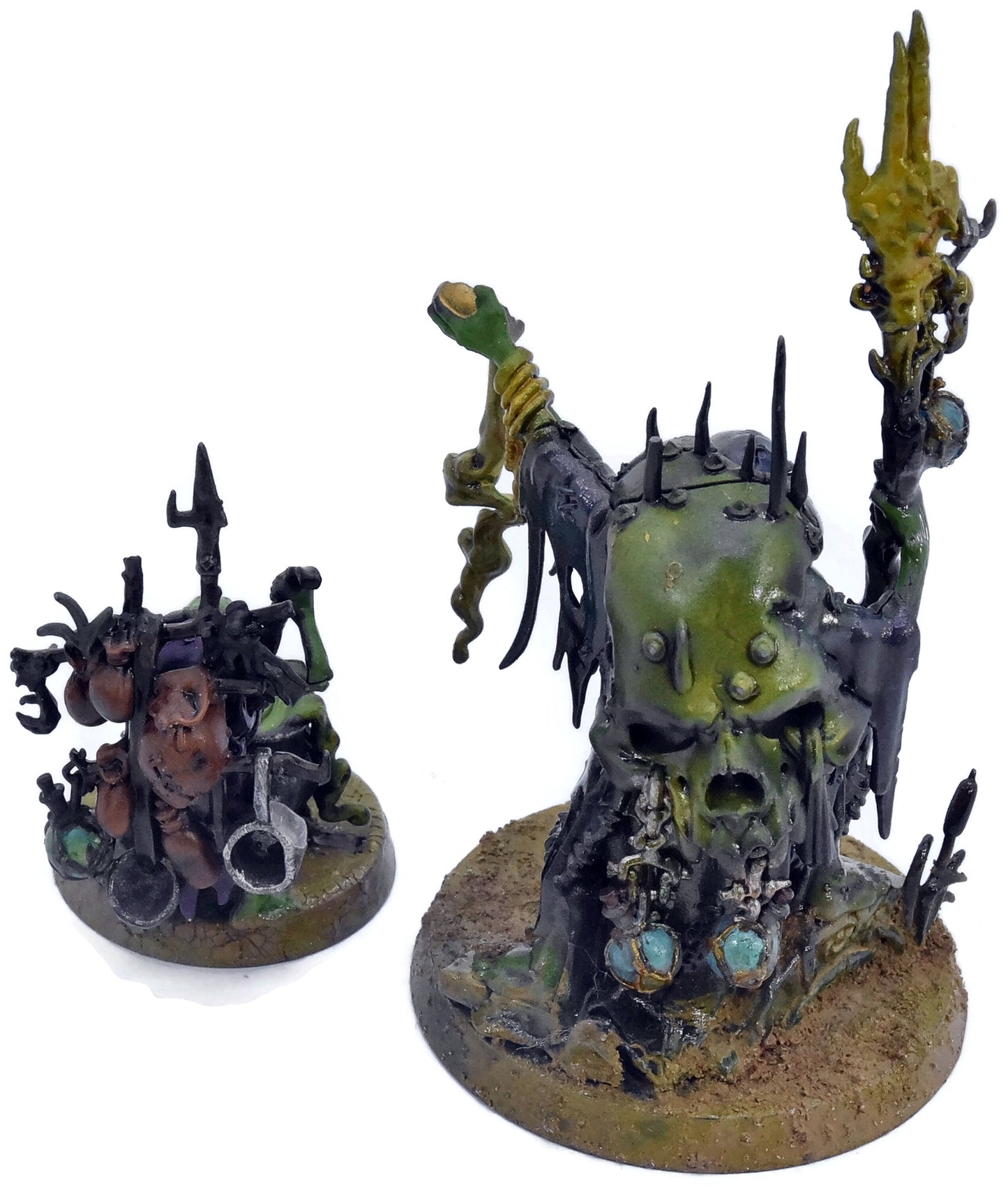ORRUK WARCLANS Swampcalla Shaman With Pot-Grot #2 Warhammer Sigmar 403 ...