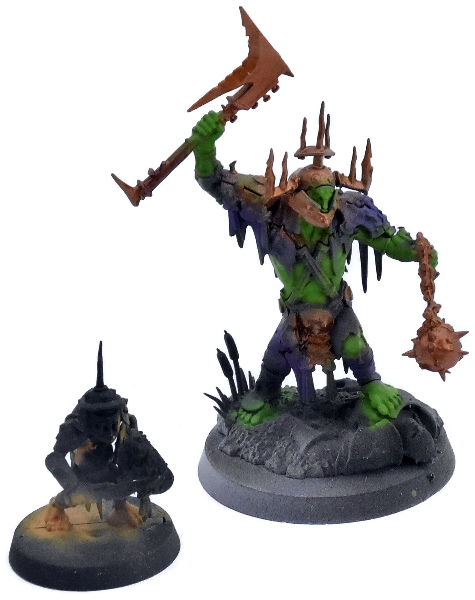 ORRUK WARCLANS Killaboss With Stab-Grot #1 Warhammer Sigmar 4215 ...