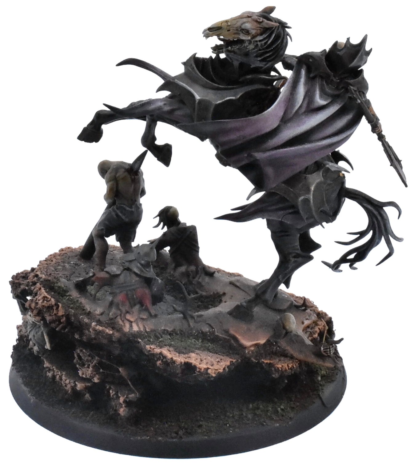 SOULBLIGHT GRAVELORDS Vampire Lord On Nightmare Steed #1 PRO PAINTED S ...