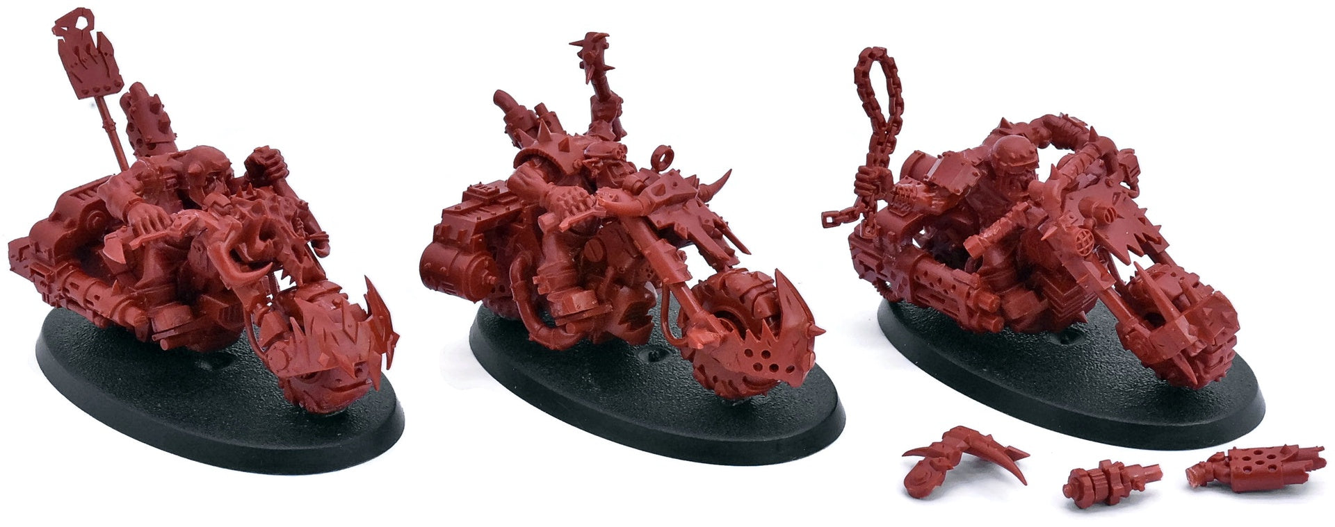 ORKS 3 Ork Warbiker Mob #1 Warhammer 40K 0490 – Kingdom of the Titans