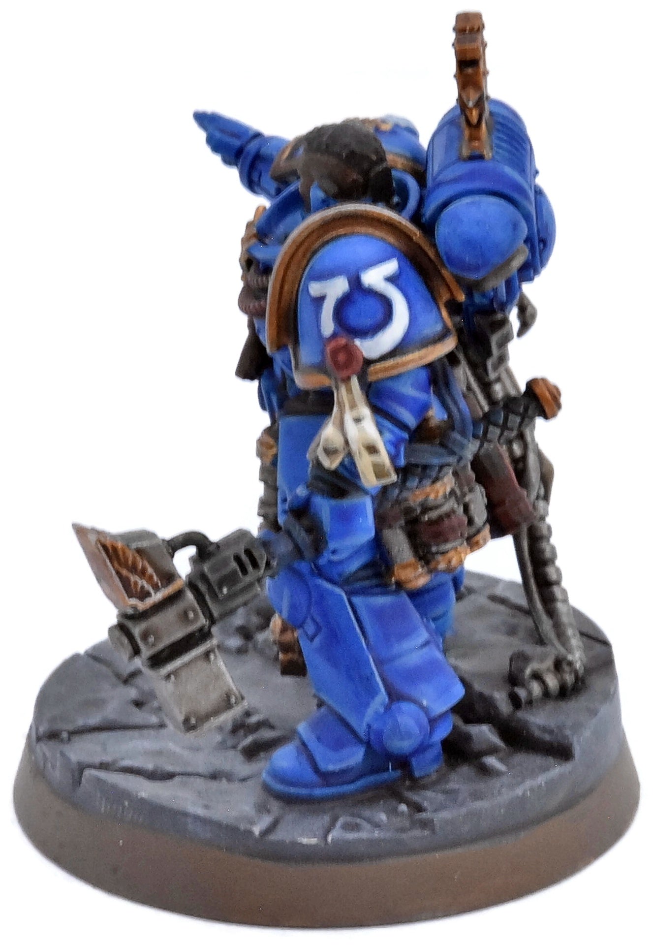 SPACE MARINES Ultramarines Ferren Areios #1 PRO PAINTED Warhammer 40K ...