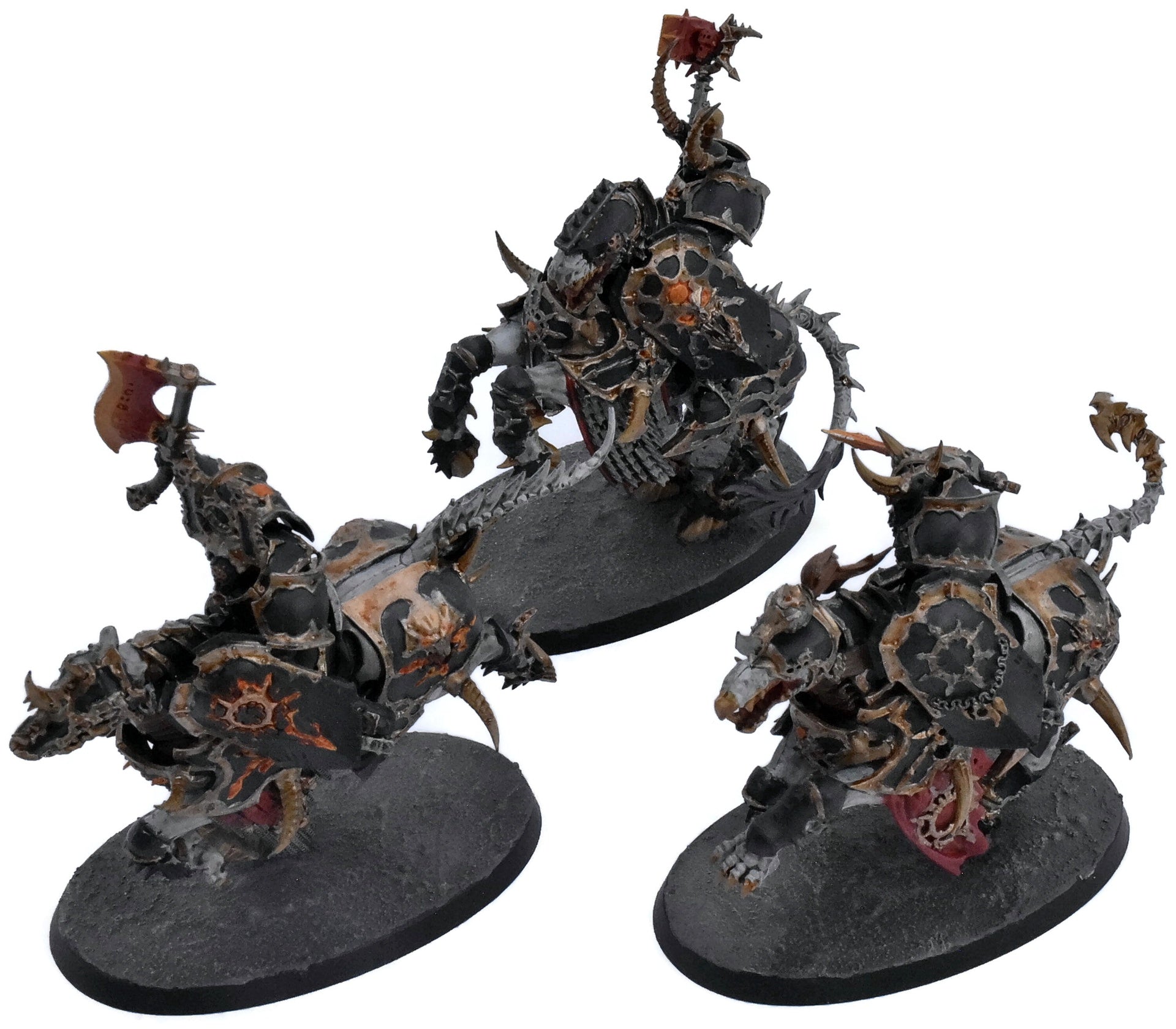SLAVES TO DARKNESS 3 Varanguard Knights #1 2249 WELL PAINTED – Kingdom ...