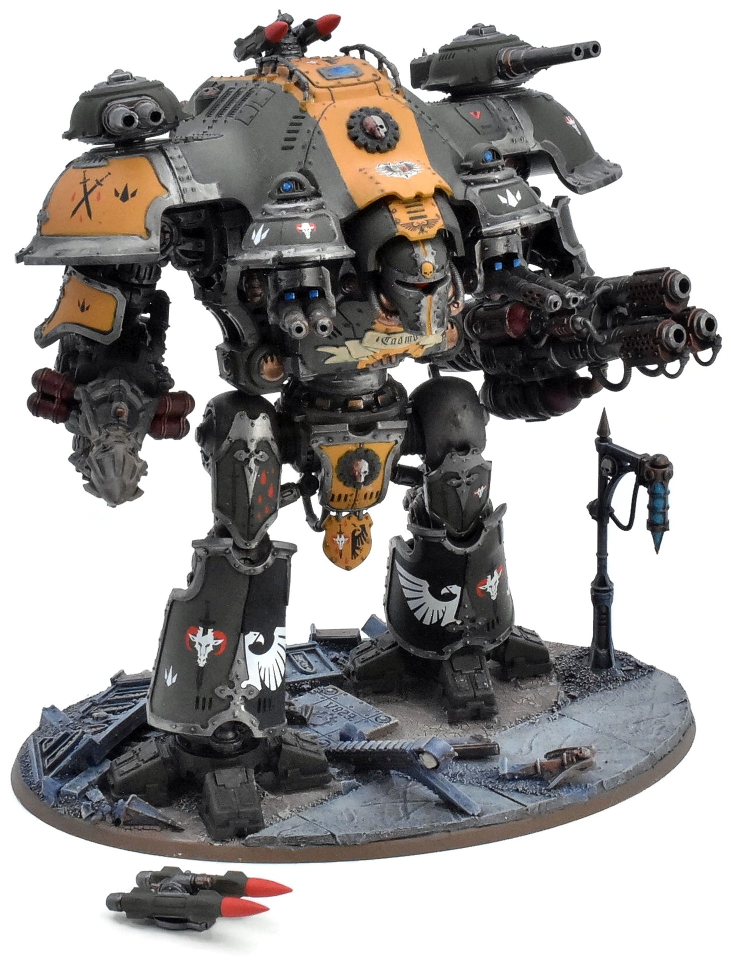 IMPERIAL KNIGHTS Knight Dominus #1 WELL PAINTED Warhammer 40K 7599 ...