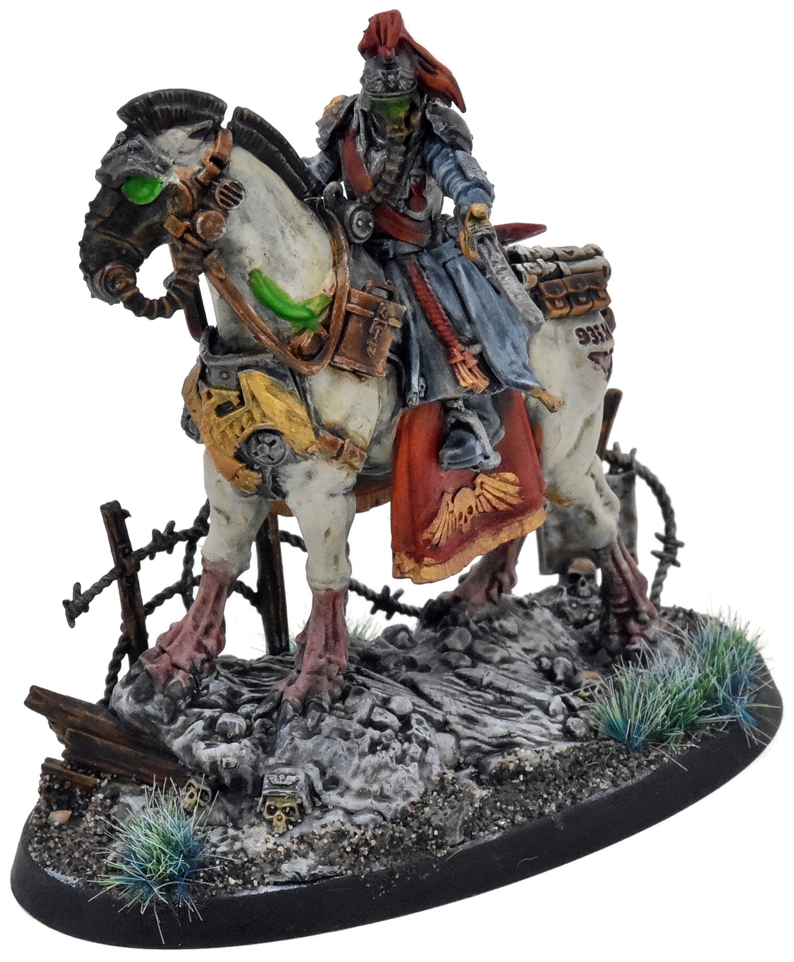 ASTRA MILITARUM Lord Marshal Dreir #1 WELL PAINTED Warhammer 40K 0704 ...