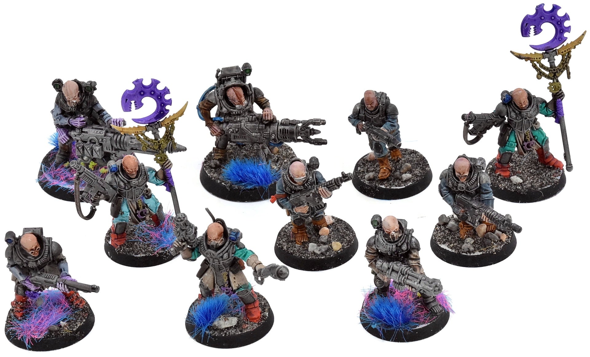 CULTES GENESTEALER 10 Hybrides Néophytes #1 BIEN PEINT Warhammer 40K 2 ...