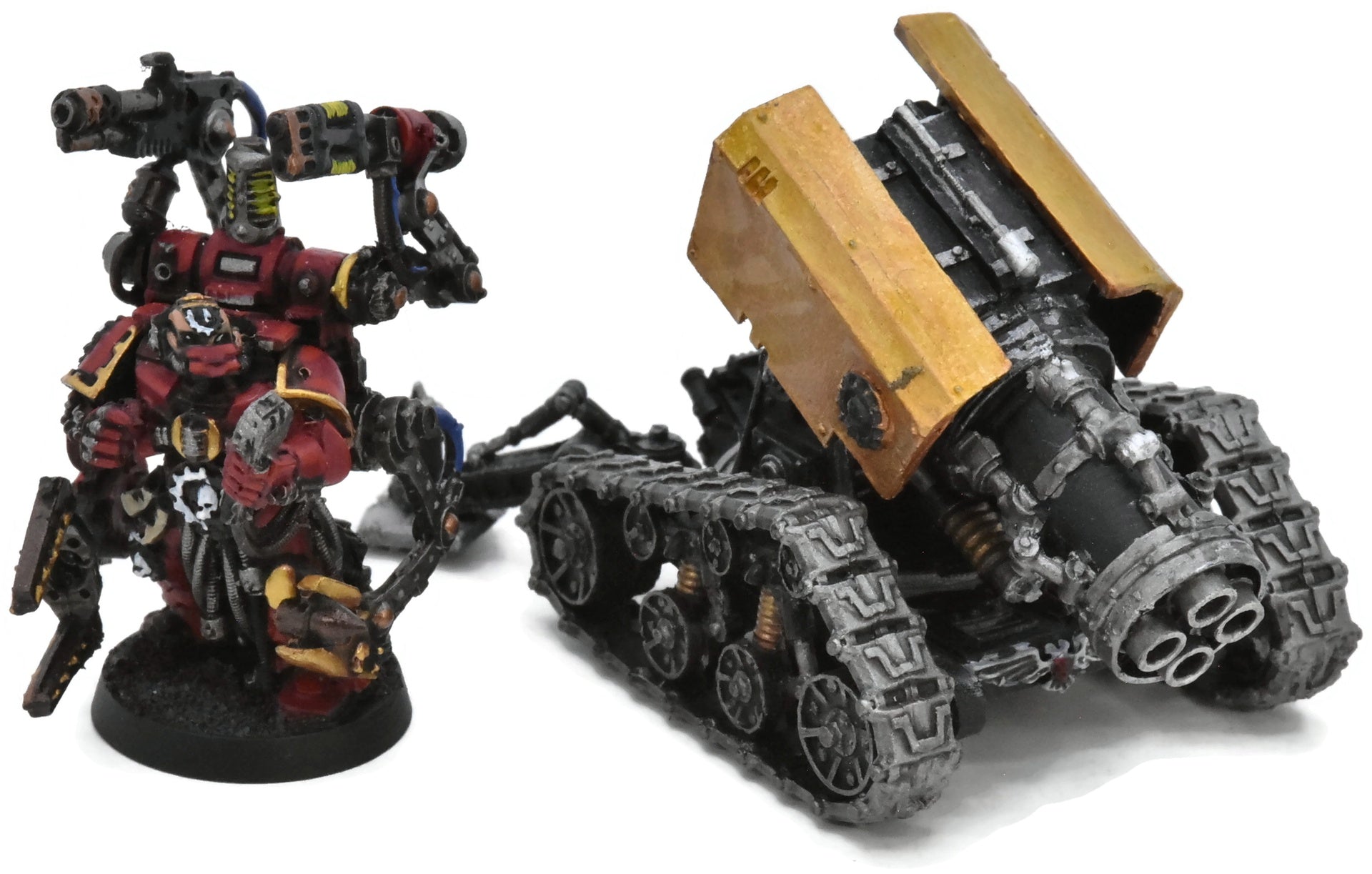 SPACE MARINES Thunderfire Cannon With Techmarine #3 Warhammer 40K 3223 – Kingdom of the Titans