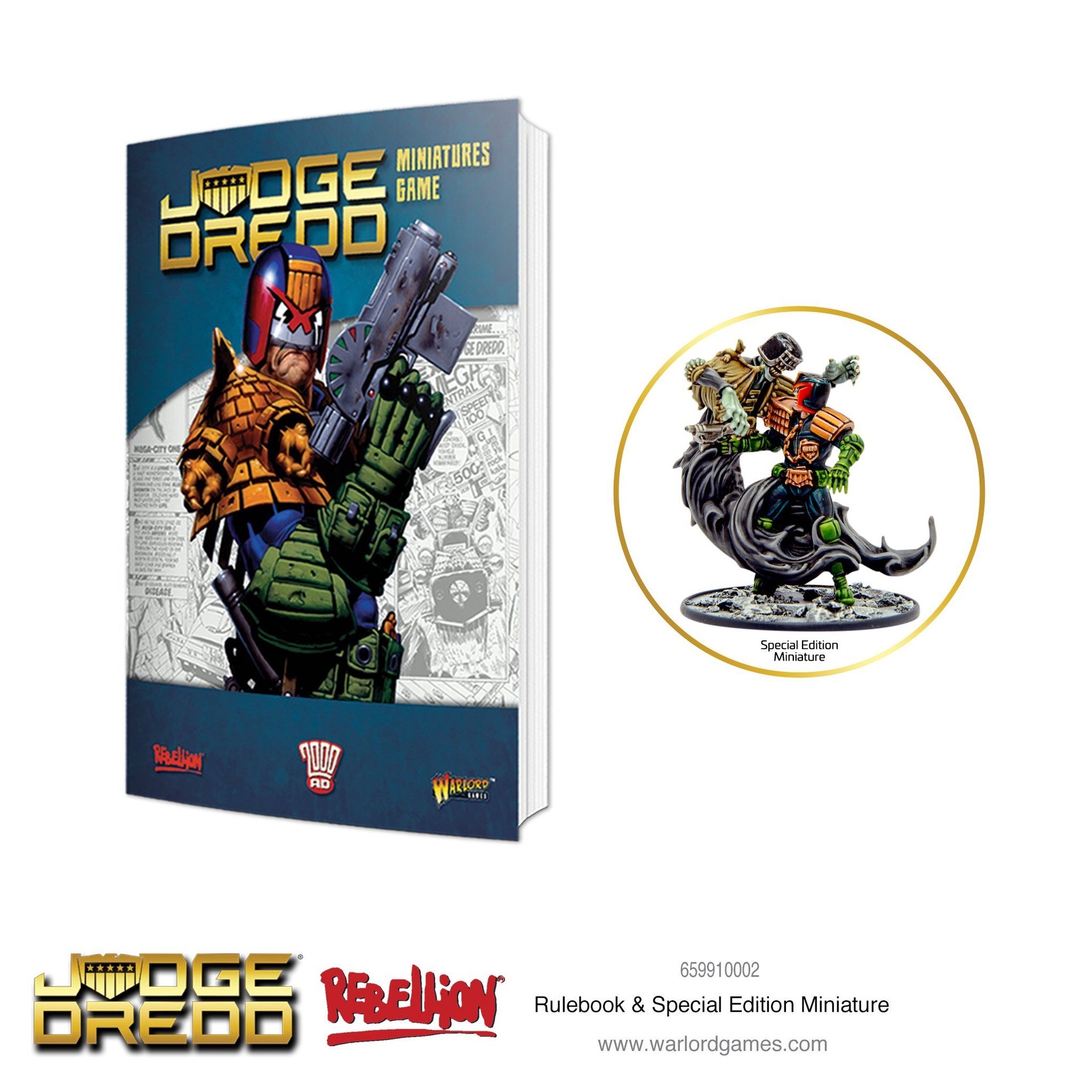 2000 AD Judge Dredd Rulebook – Kingdom of the Titans