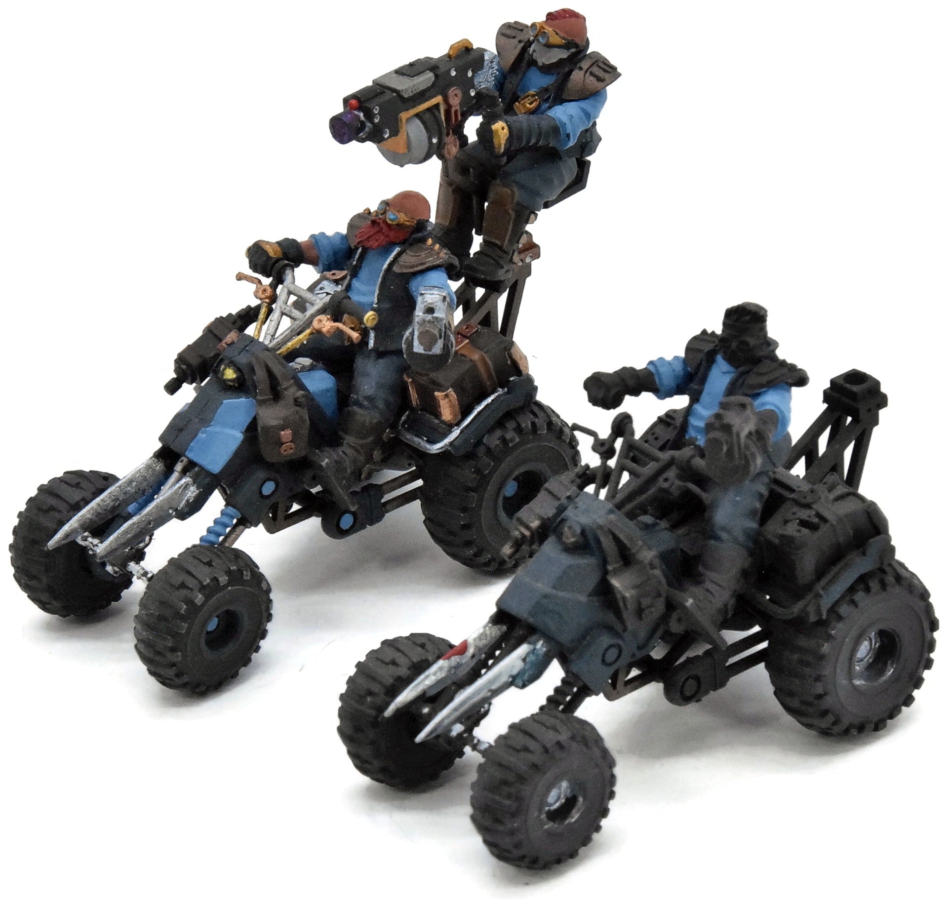 NECROMUNDA 2 Orlock Outrider Quads #1 Warhammer 40K – Kingdom of the Titans