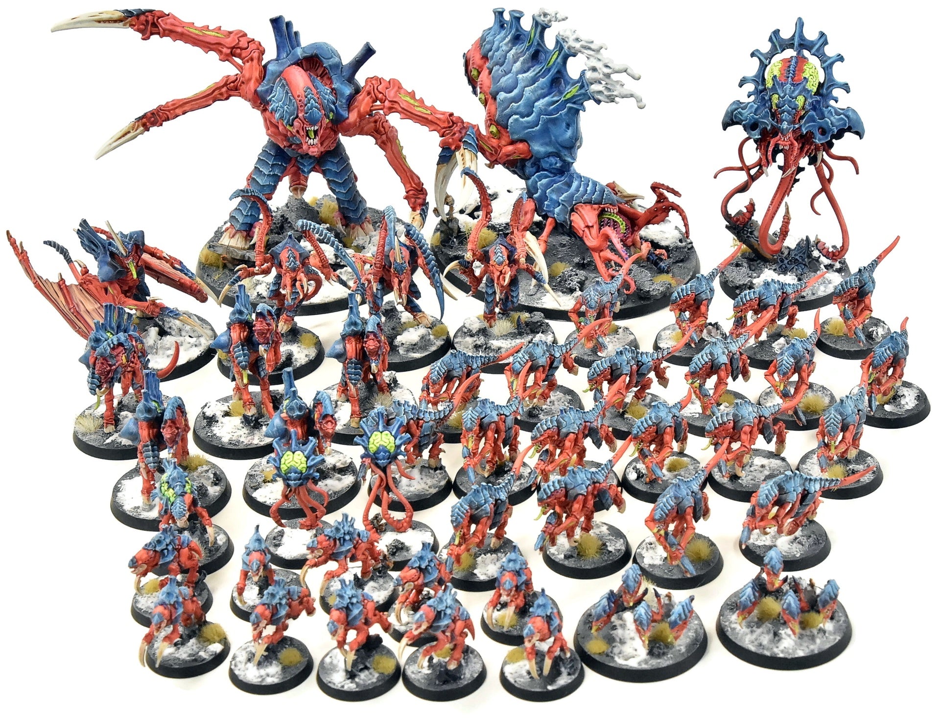 TYRANIDS Leviathan Half Box #1 PRO PAINTED Warhammer 40K – Kingdom of ...