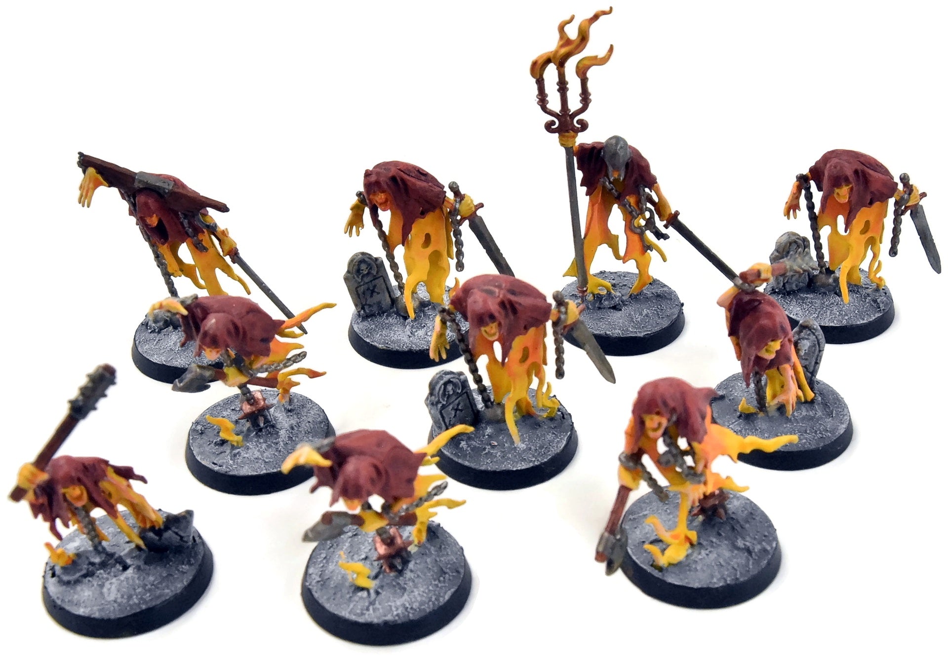 NIGHTHAUNT 10 Chainrasp Horde #2 WELL PAINTED Sigmar – Kingdom of the ...