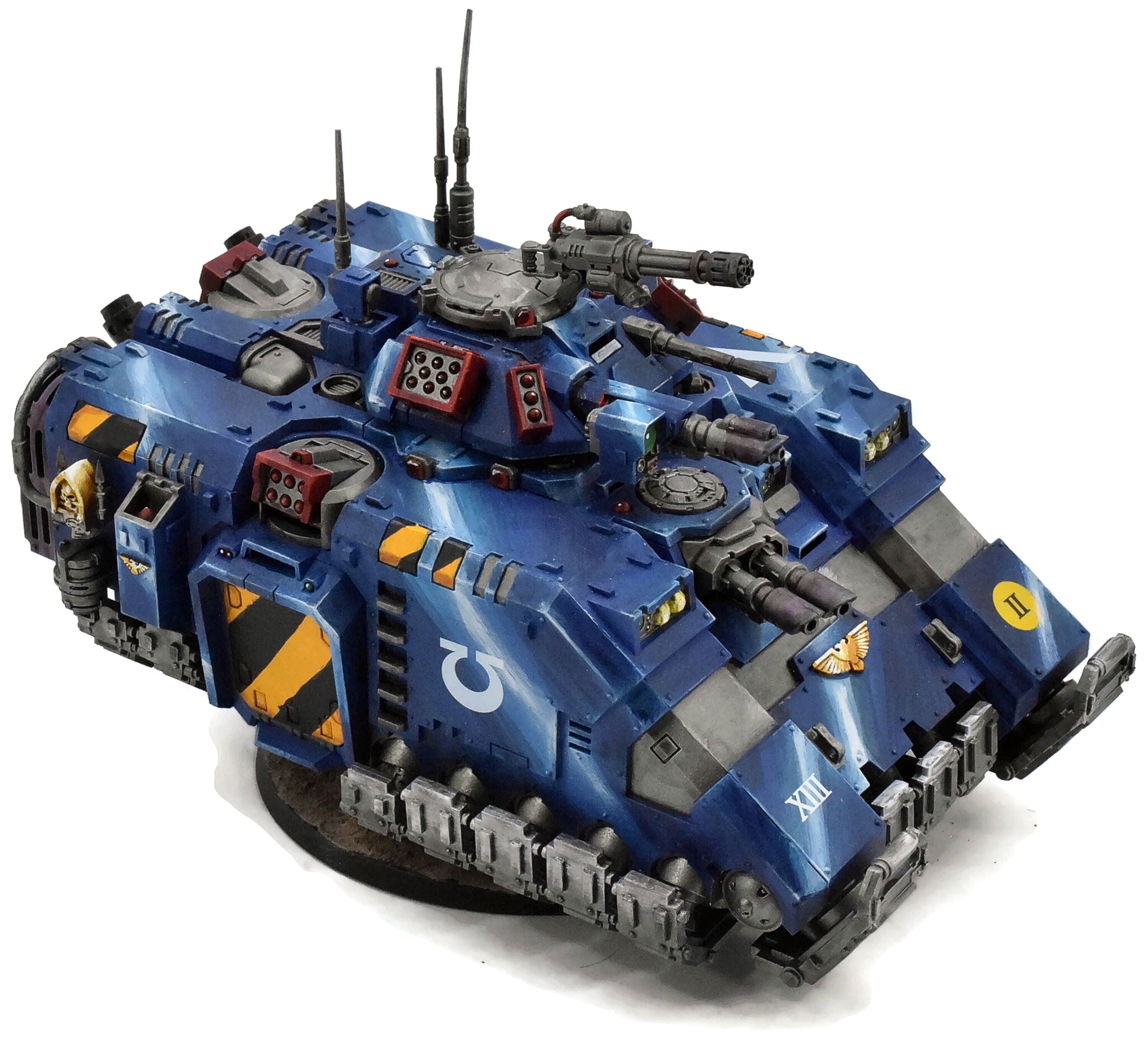 SPACE MARINES Primaris Repulsor Tank #1 WELL PAINTED Warhammer 40K ...