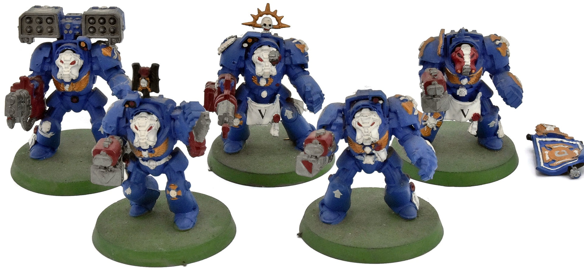 SPACE MARINES 5 Terminators Squad #1 Warhammer 40K – Kingdom of the Titans
