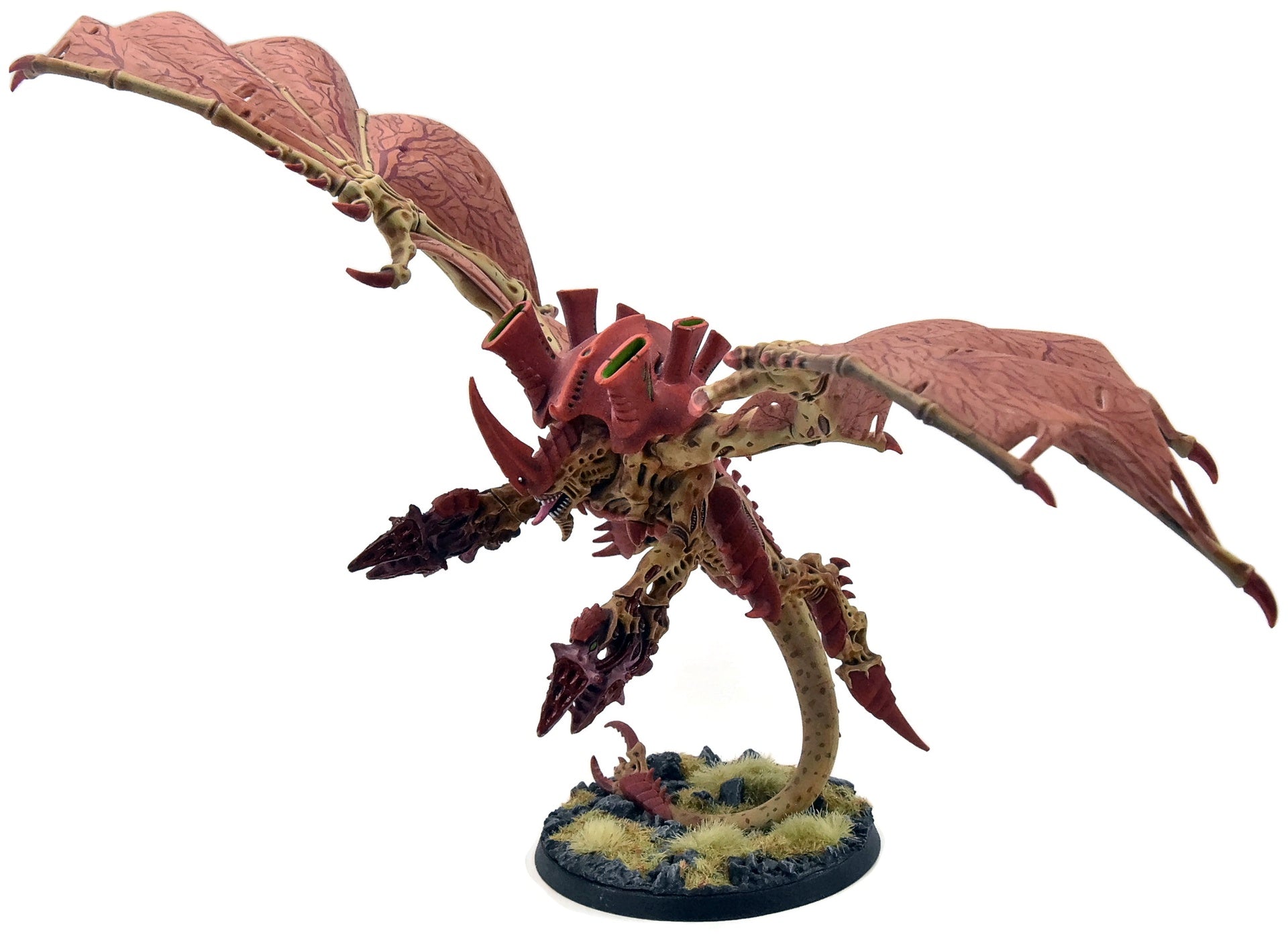 TYRANIDS Flying Hive Tyrant #2 WELL PAINTED Warhammer 40K – Kingdom of ...