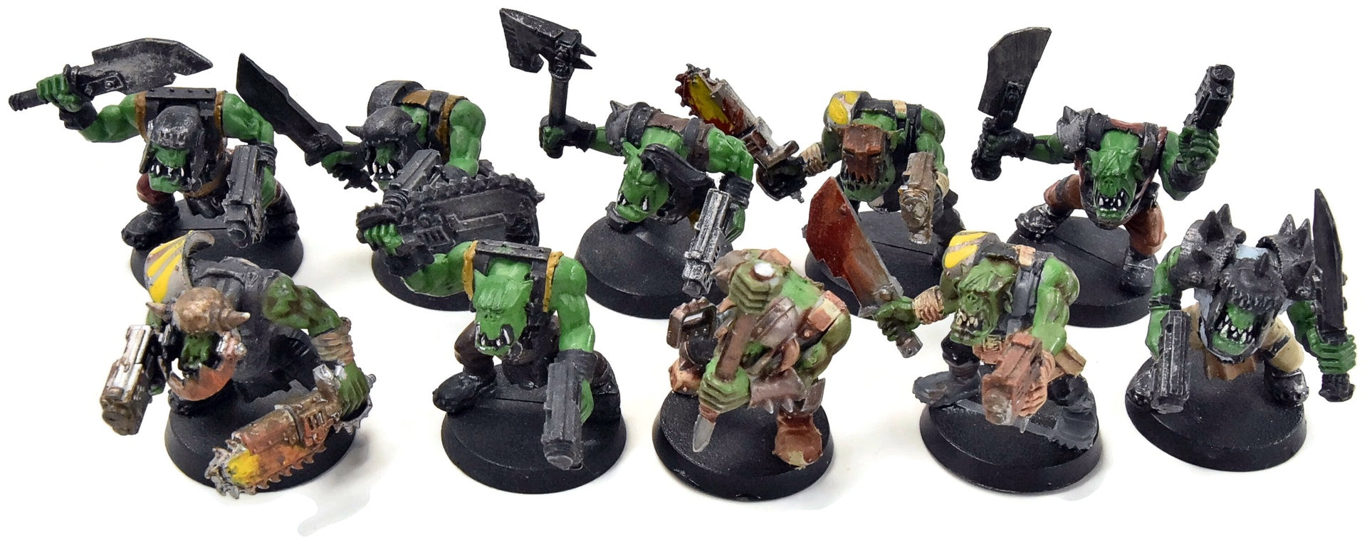 ORKS 10 ork boyz #9 Warhammer 40K – Kingdom of the Titans