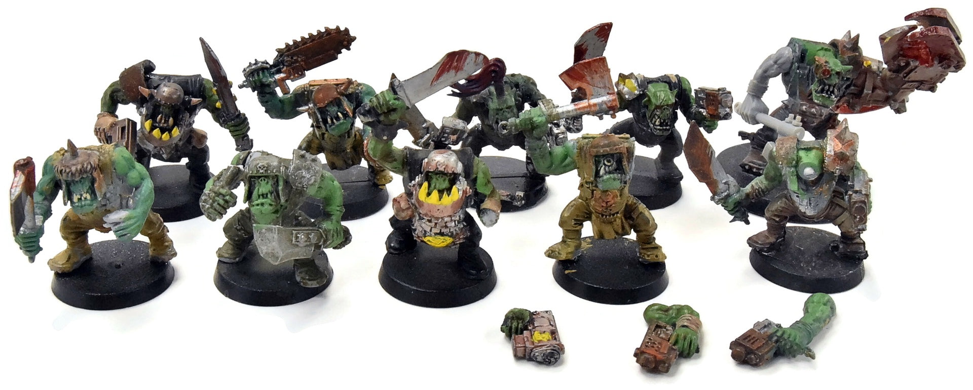 ORKS 10 ork boyz #8 Warhammer 40K – Kingdom of the Titans
