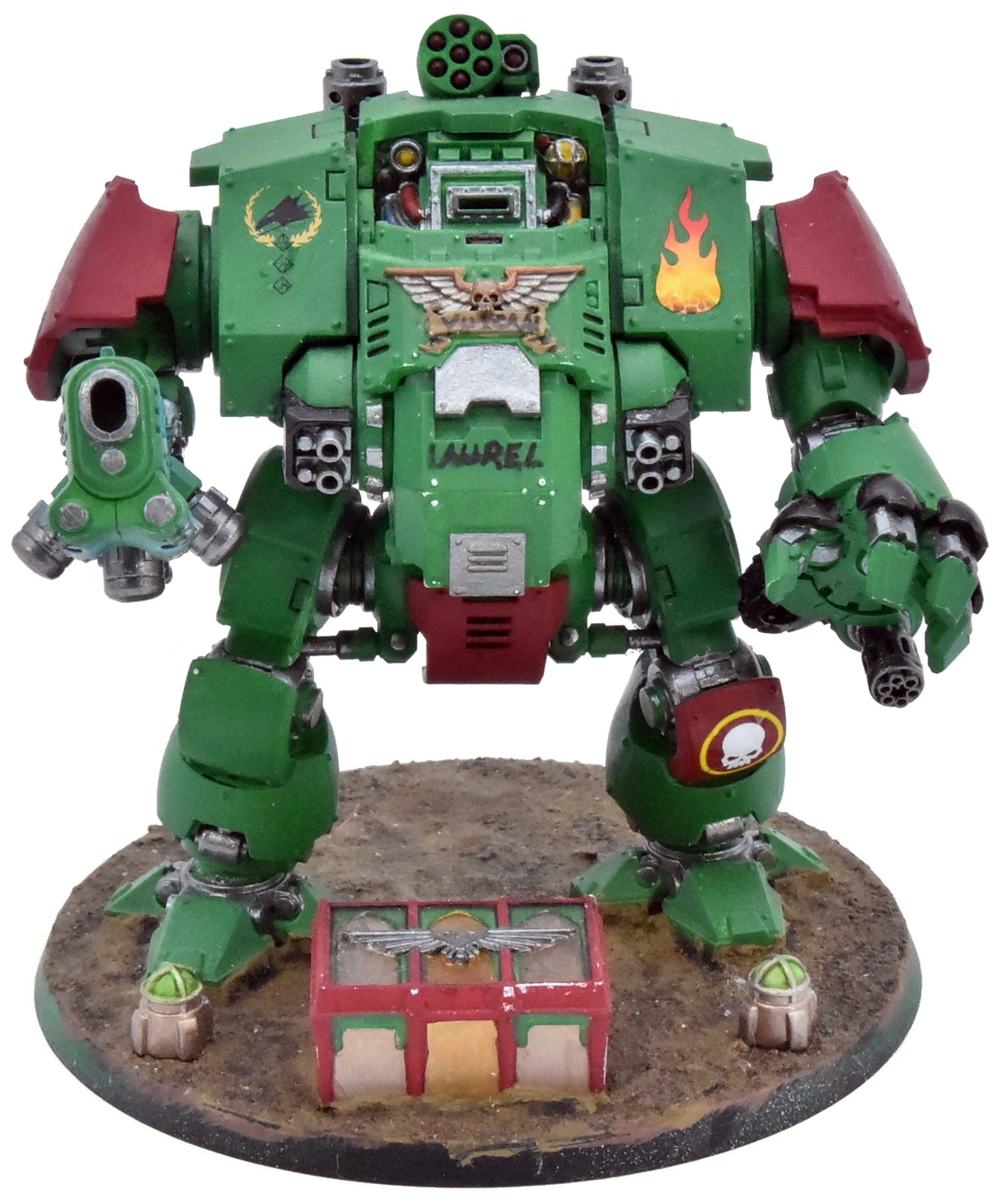 SPACE MARINE Salamanders Redemptor Dreadnought #2 Warhammer 40K ...