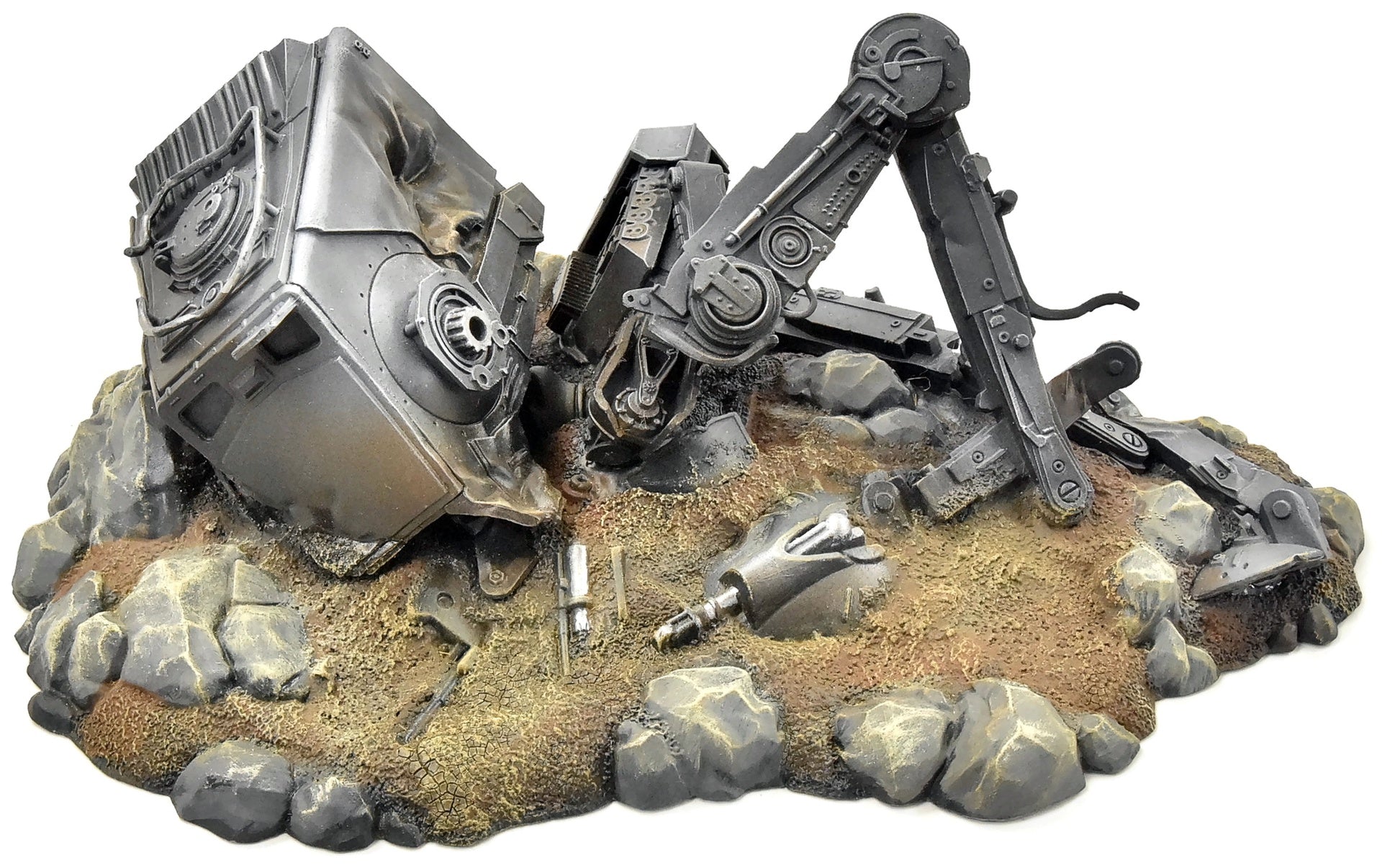 STAR WARS LEGION Downed AT-ST #1 PRO PAINTED – Kingdom of the Titans