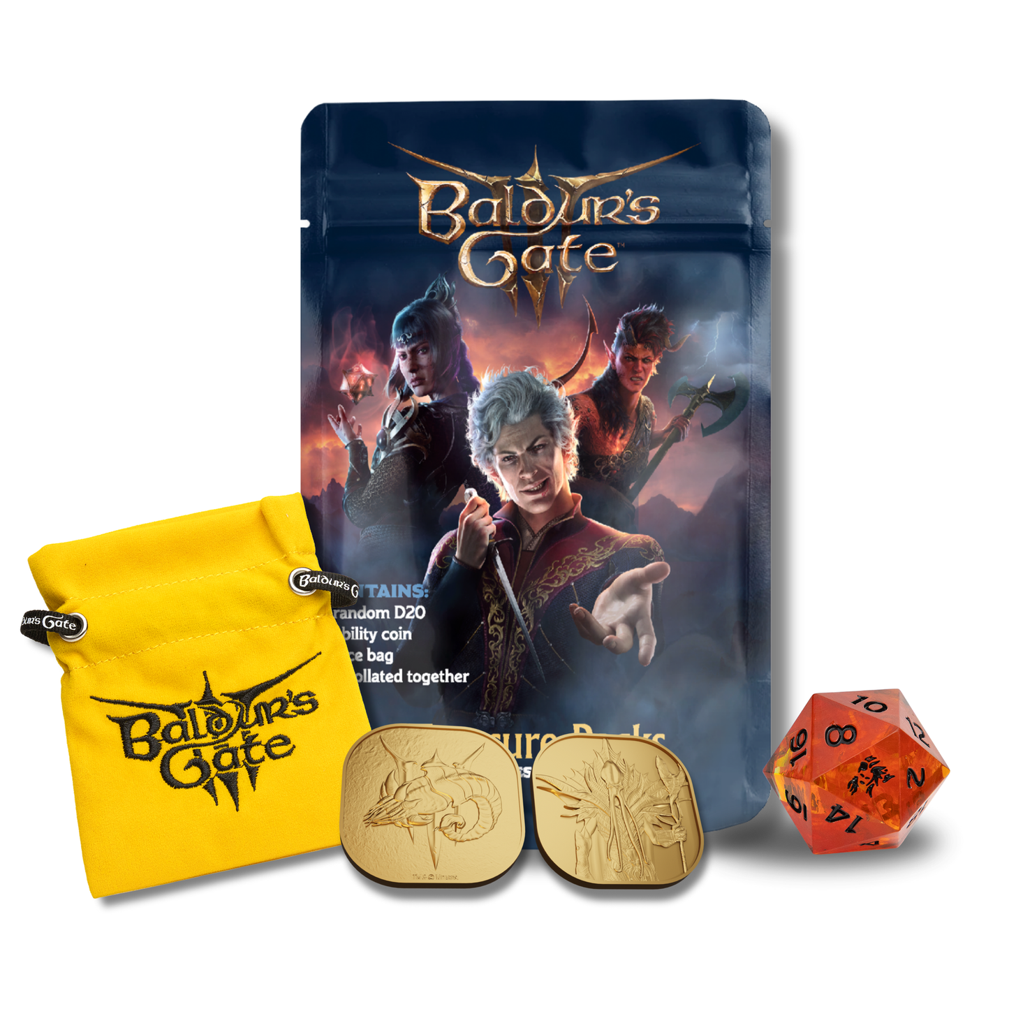 D&D Baldur's Gate 3 Treasure Packs – Kingdom of the Titans