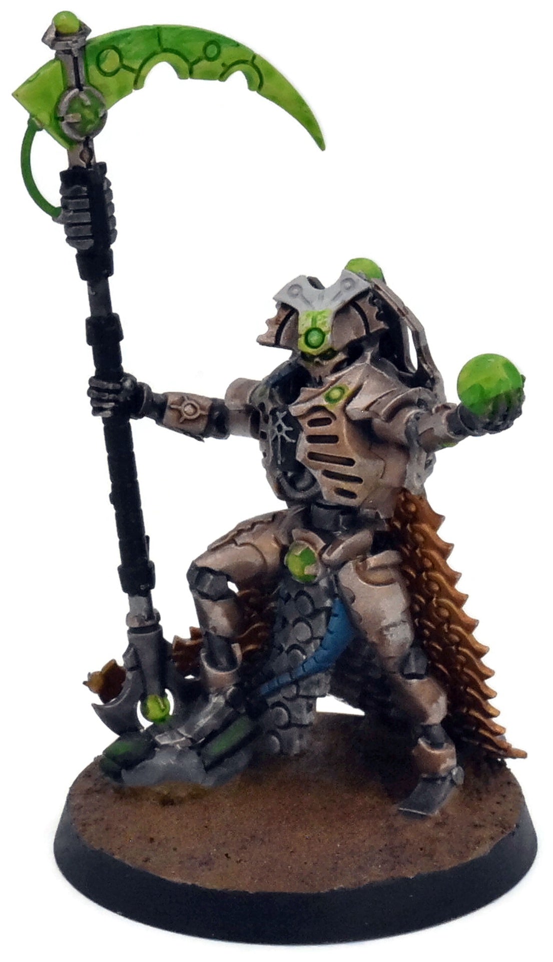 NECRONS Overlord With Resurection Orb #1 WELL PAINTED Warhammer 40K ...