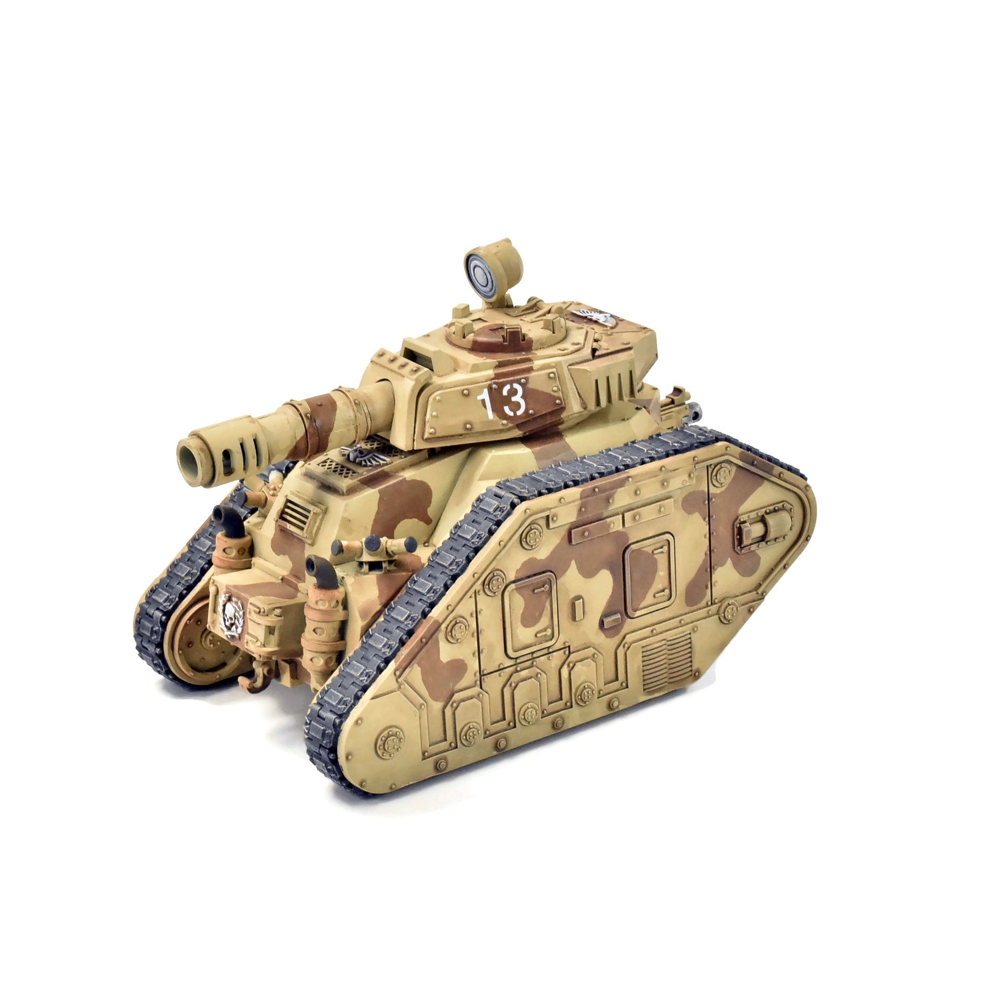 ASTRA MILITARUM Leman Russ Battle Tank #1 40k Turret not glued ...