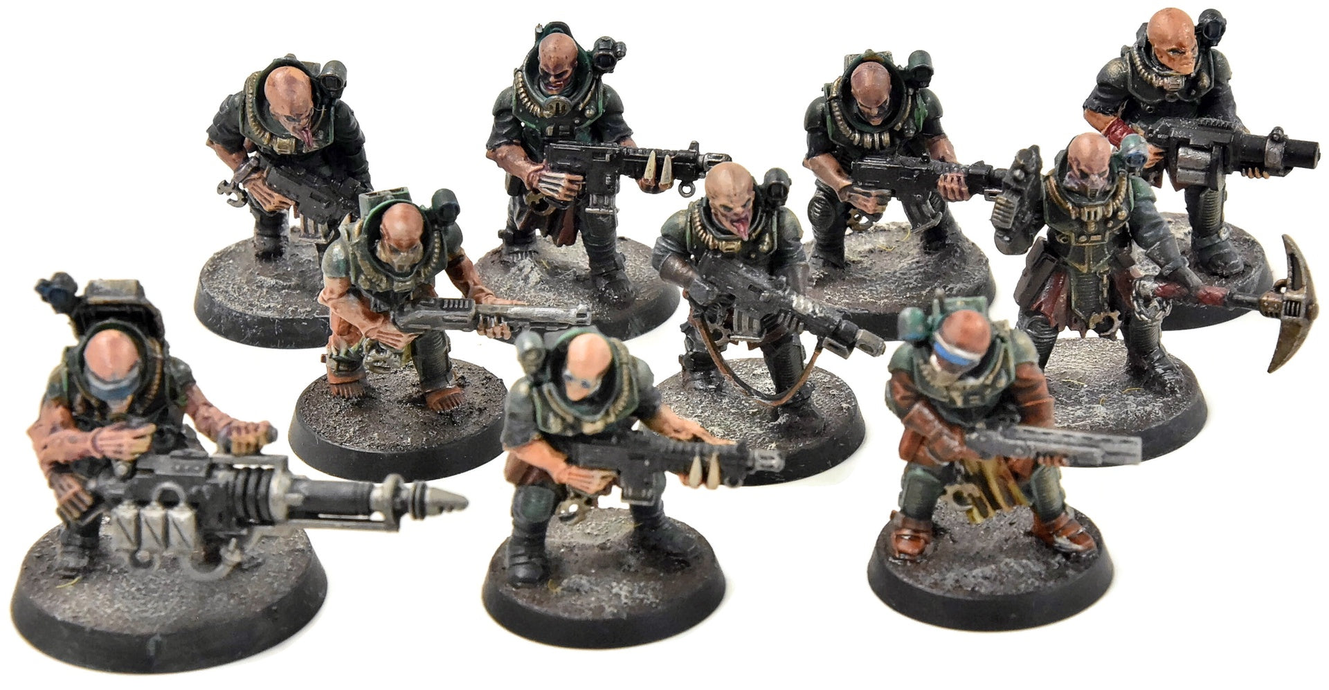 GENESTEALER CULTS 10 Neophyte Hybrids #4 WELL PAINTED Warhammer 40K ...