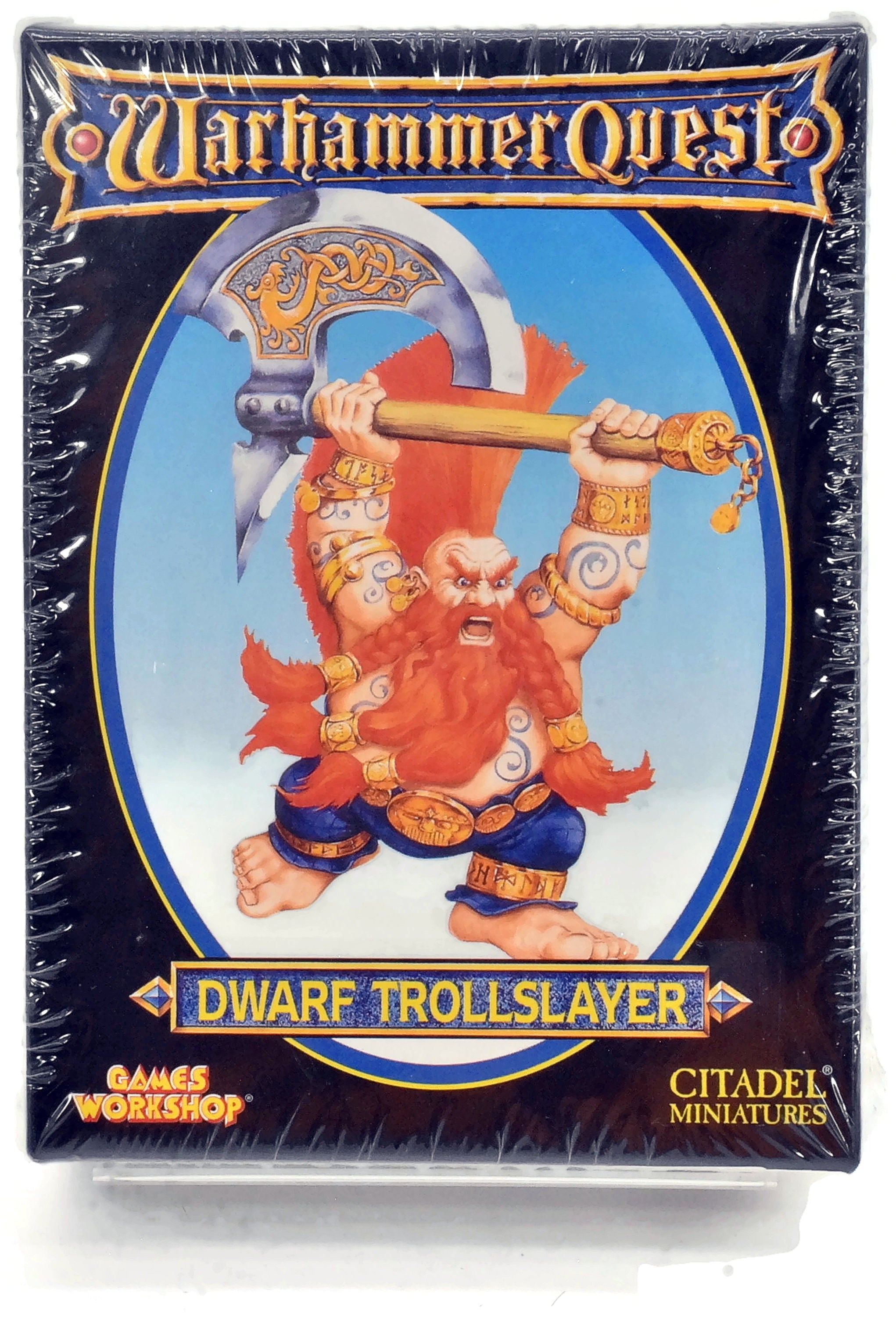 Dwarf Trollslayer #1 Warhammer Fantasy Sealed Warhammer Quest – Kingdom ...